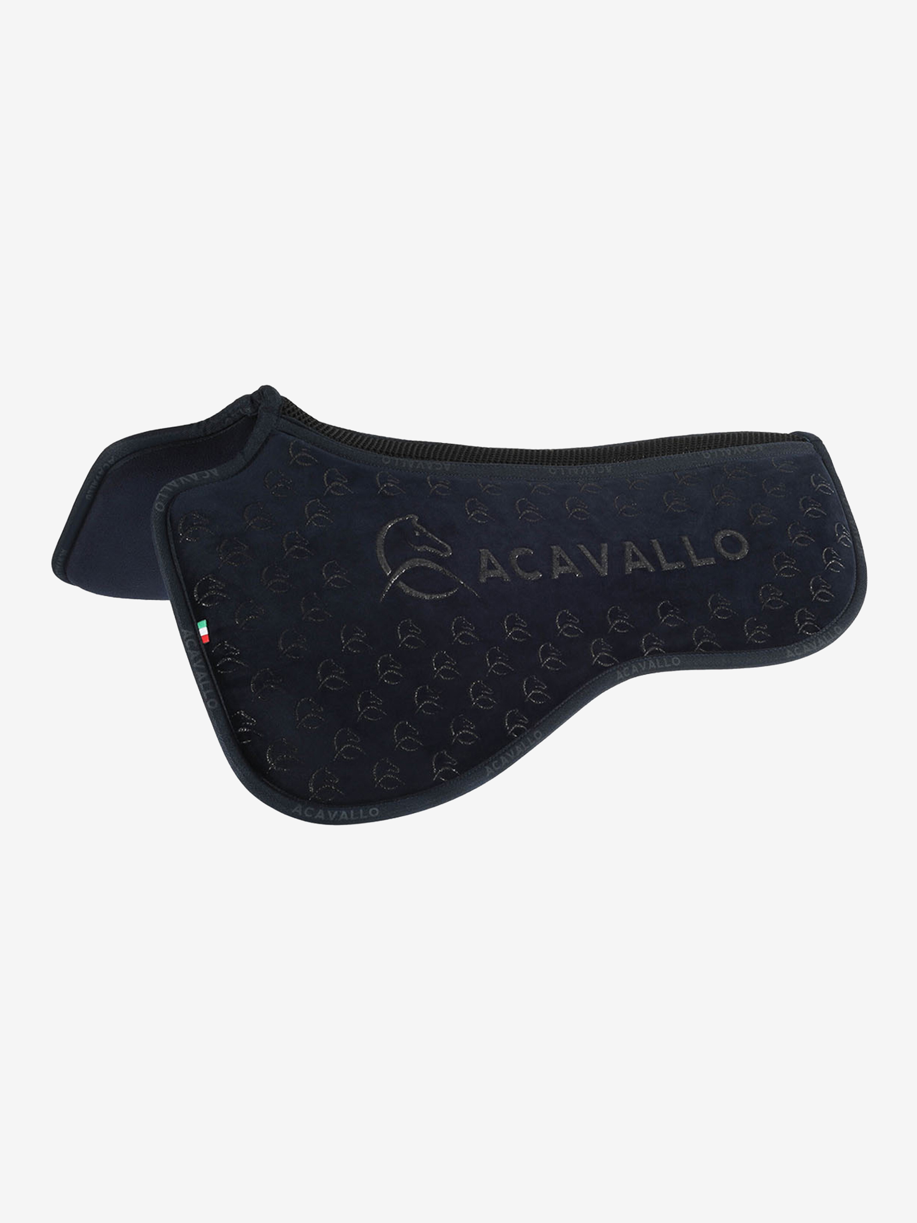Louvre Silicone Half Pad Dressage Navy Collections