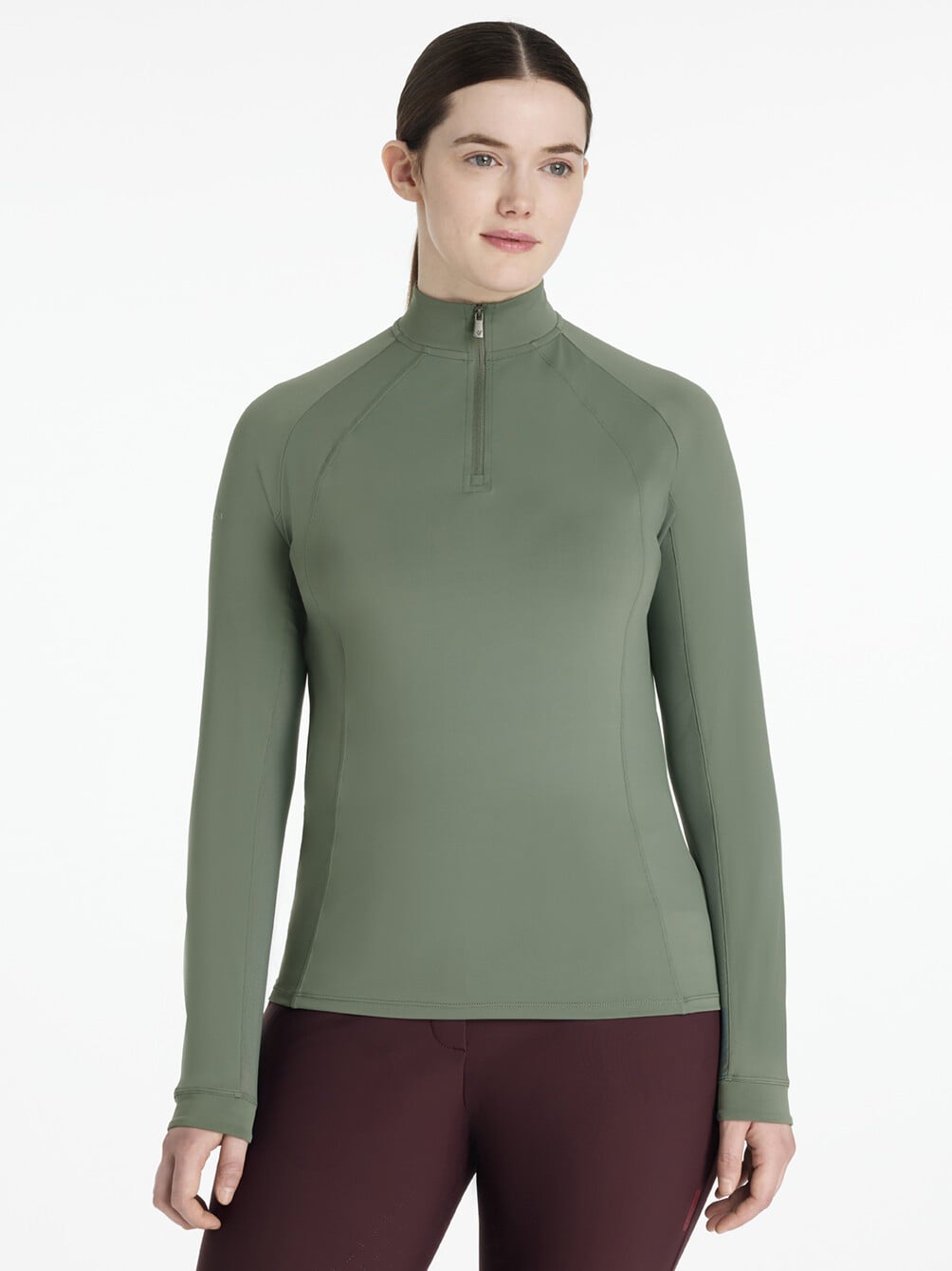 Halle Lightweight Base Layer Rosemary Clothing