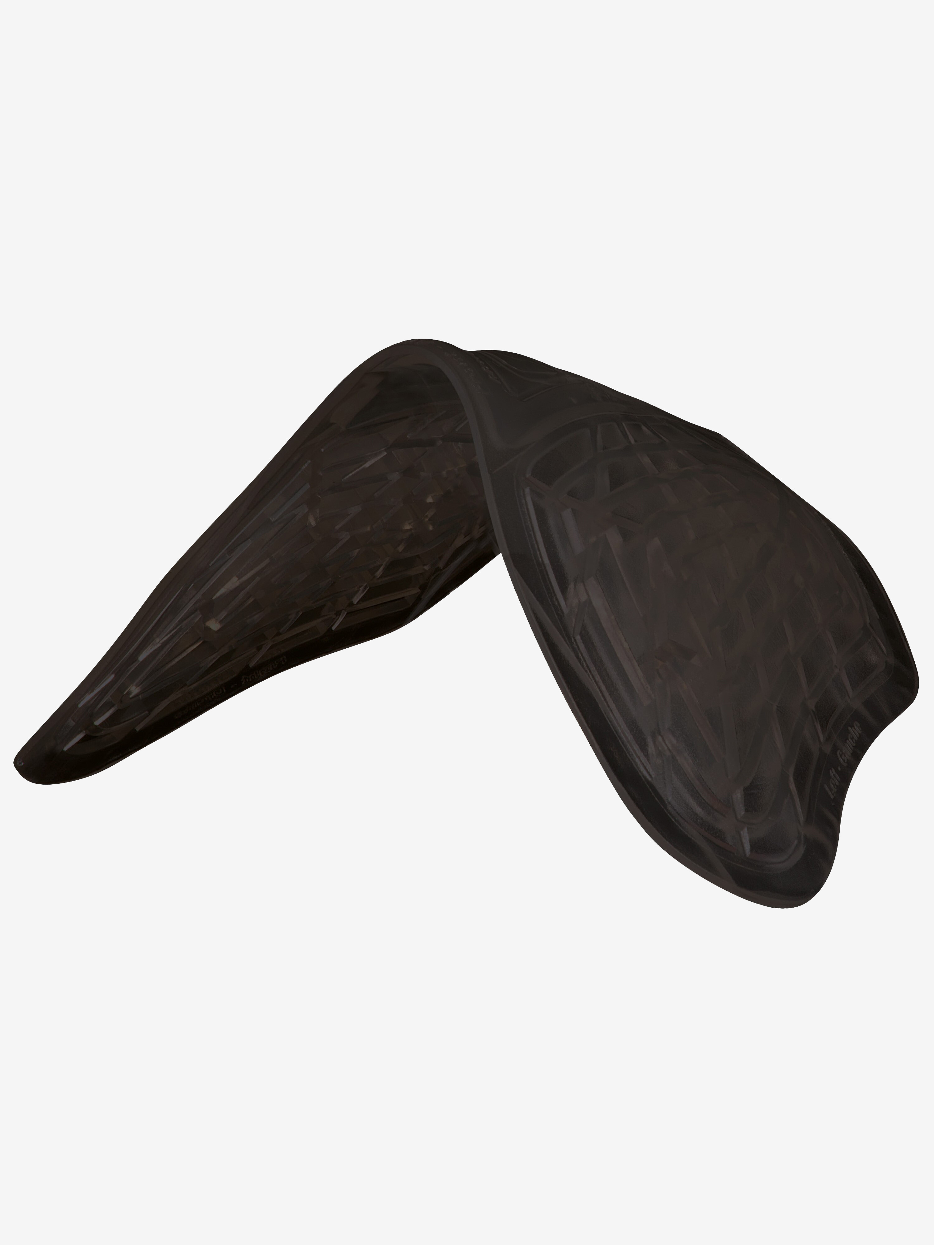 Gel Front Riser Black Saddle Pads