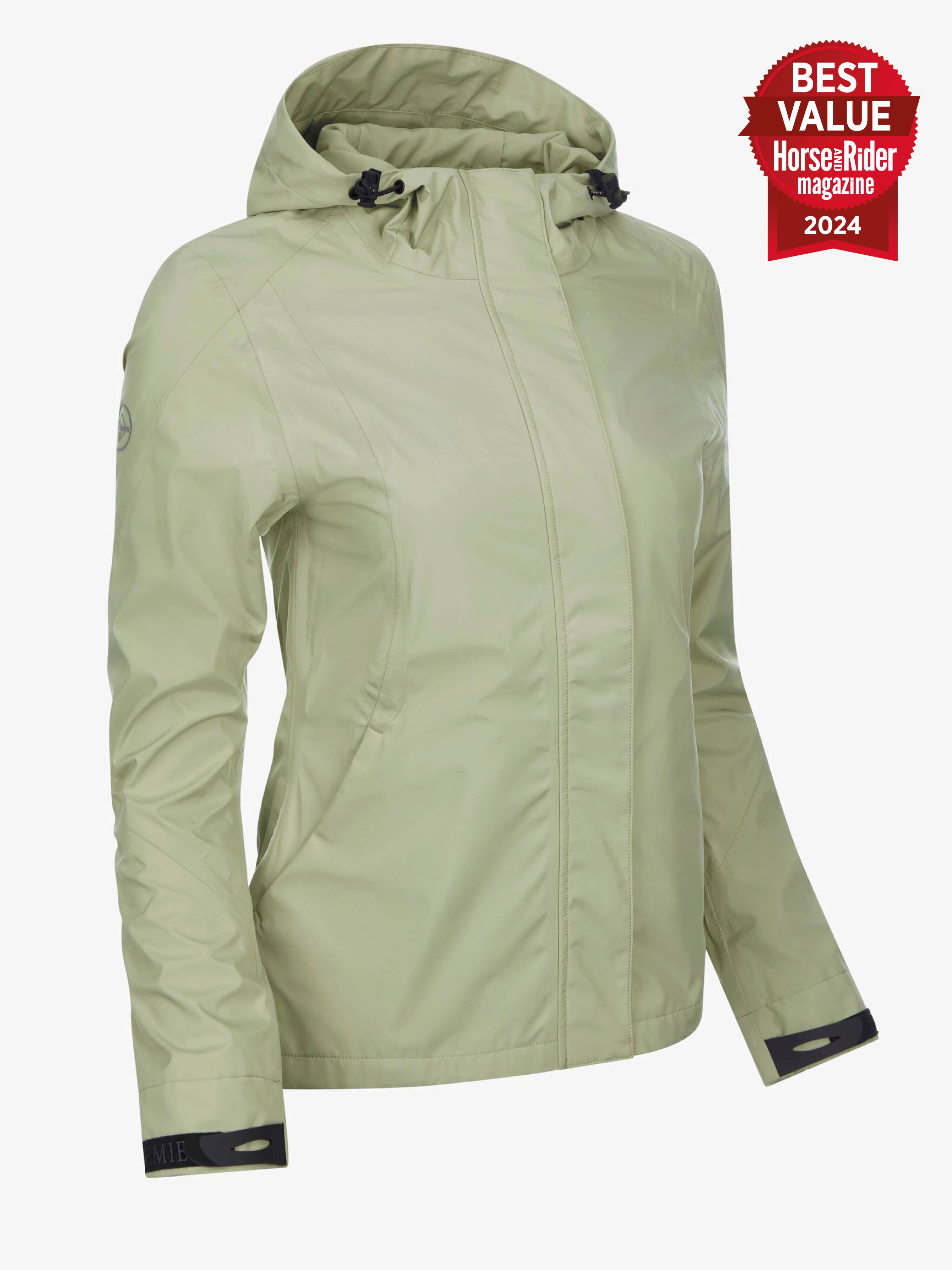 Isla Short Waterproof Jacket Fern Outlet