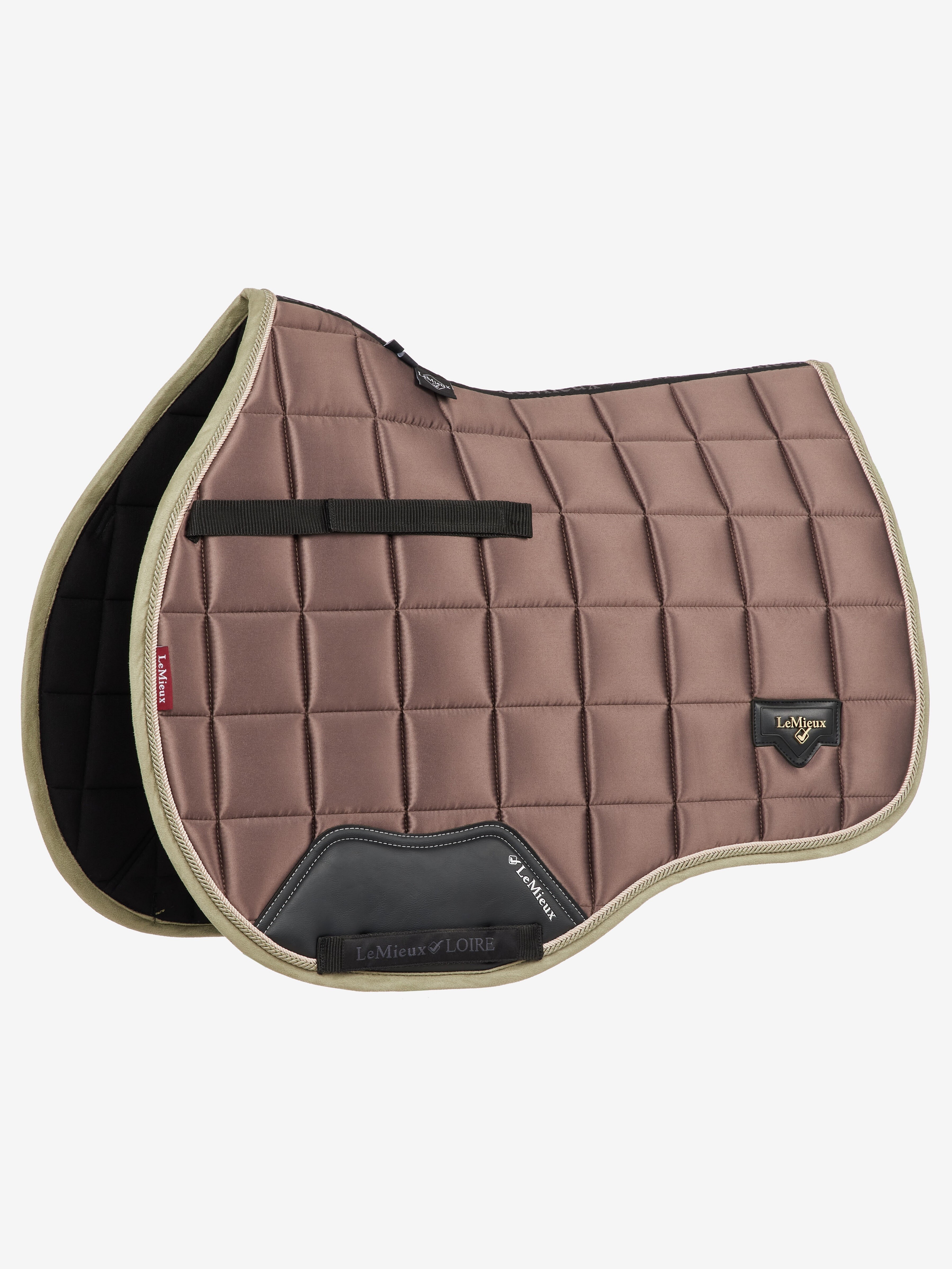 Loire Classic GP Square Walnut Saddle Pads