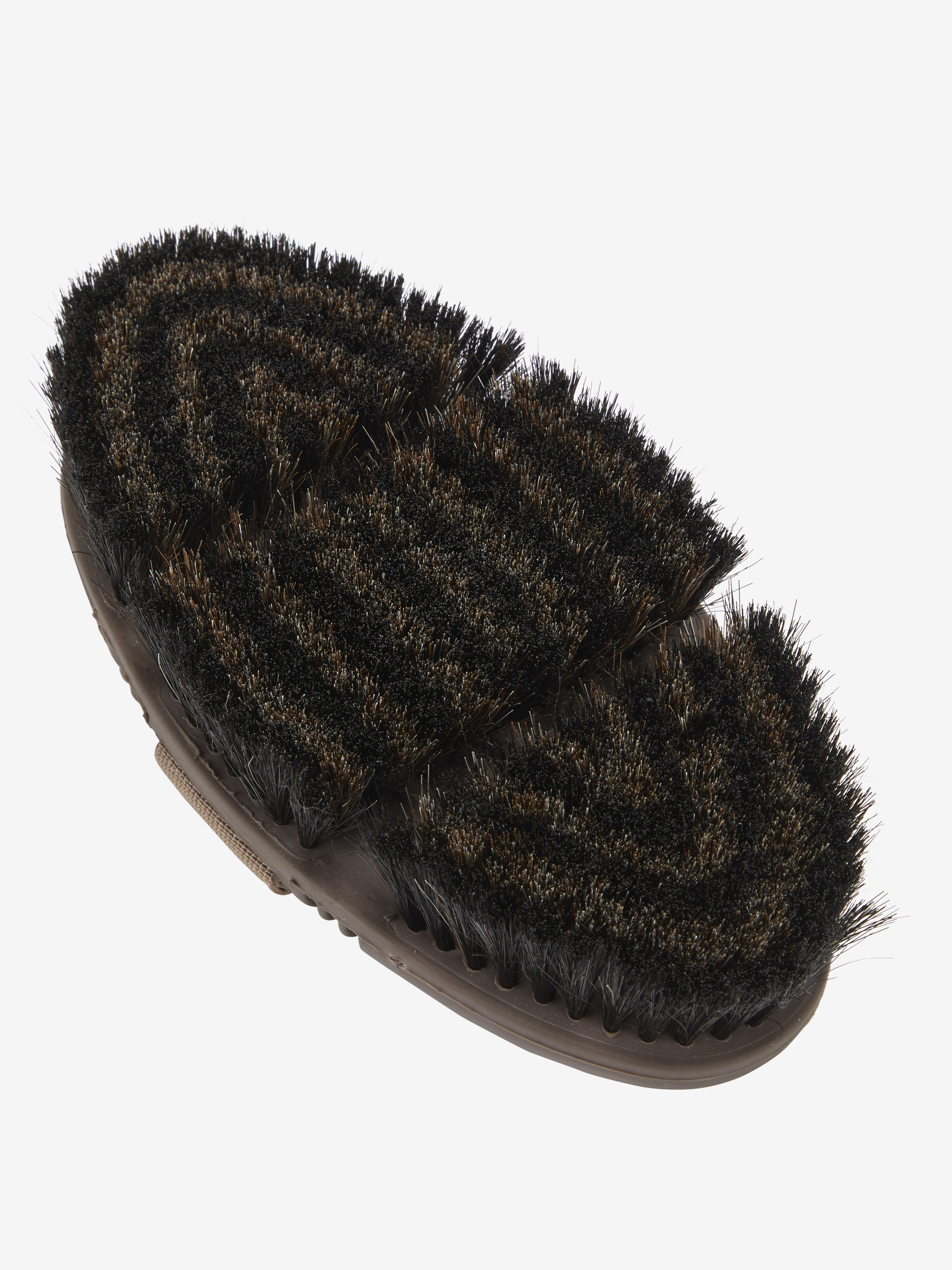 Flexi Horse Hair Body Brush Walnut Horse