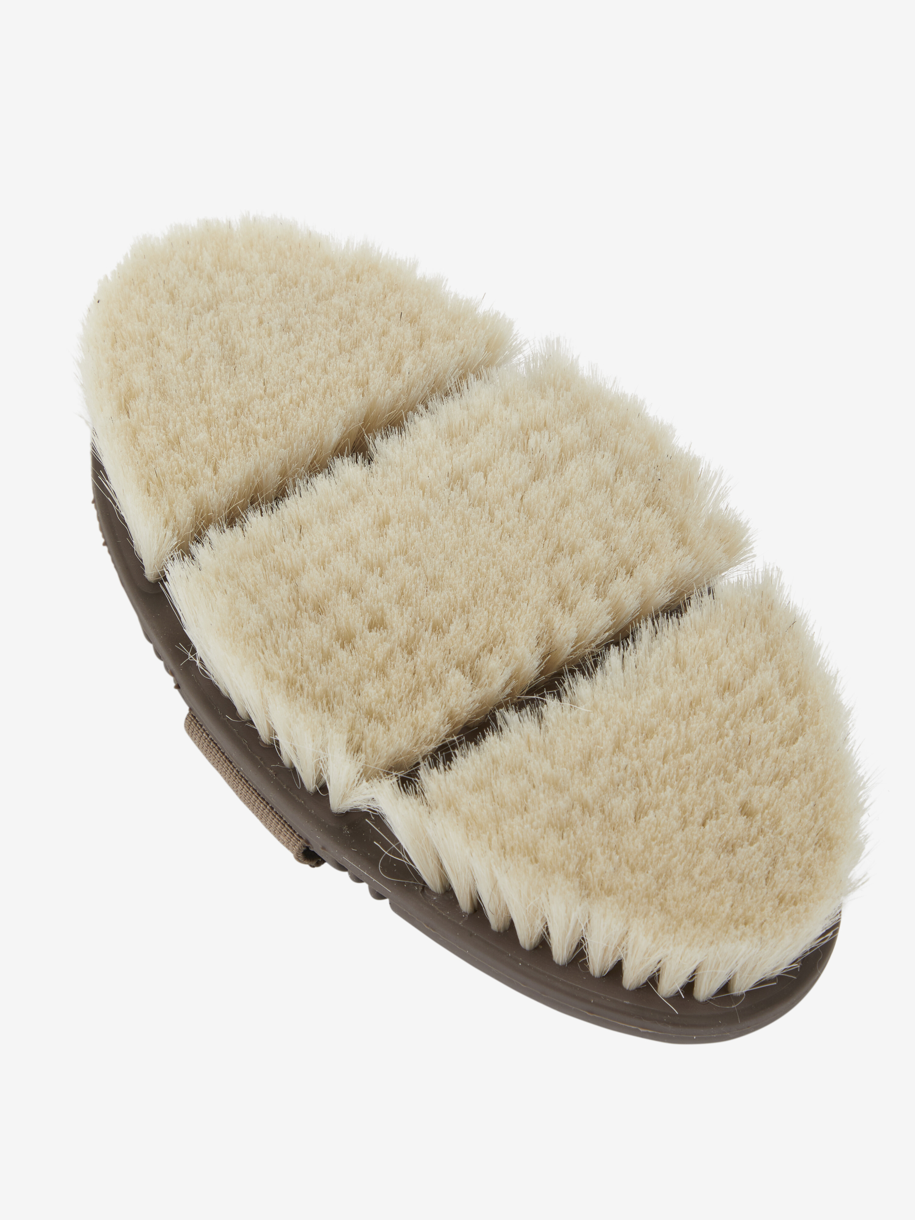 Flexi Goats Hair Body Brush Walnut Horse