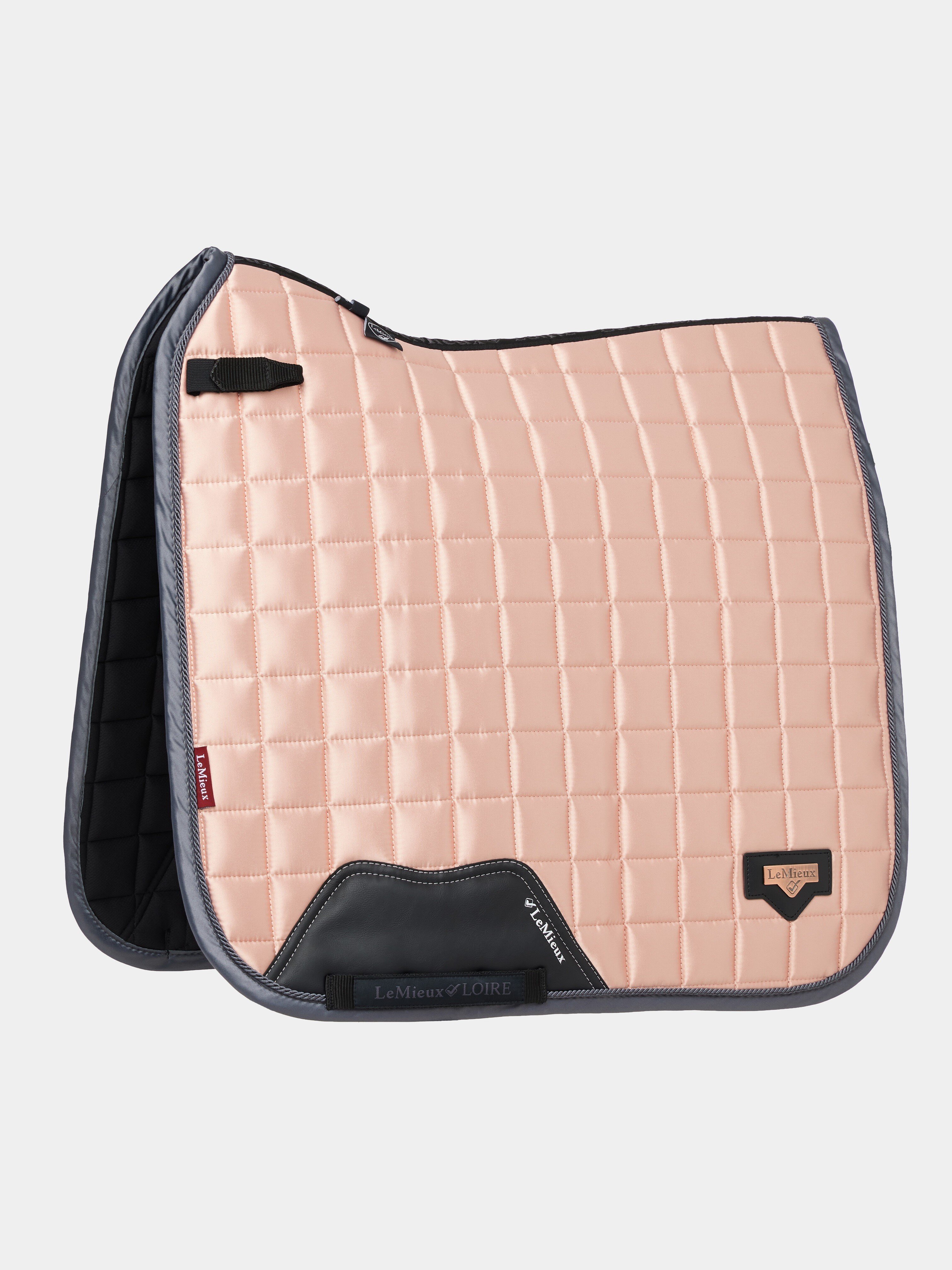 Tapis de selle Dressage Loire Classic steel rosé Tapis de selle
