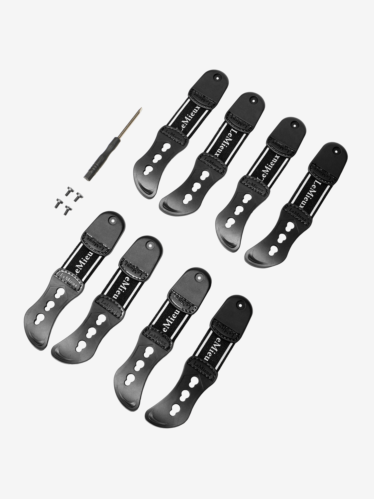 Exo-Flex® Fetlock Spare Strap Set Black Horse