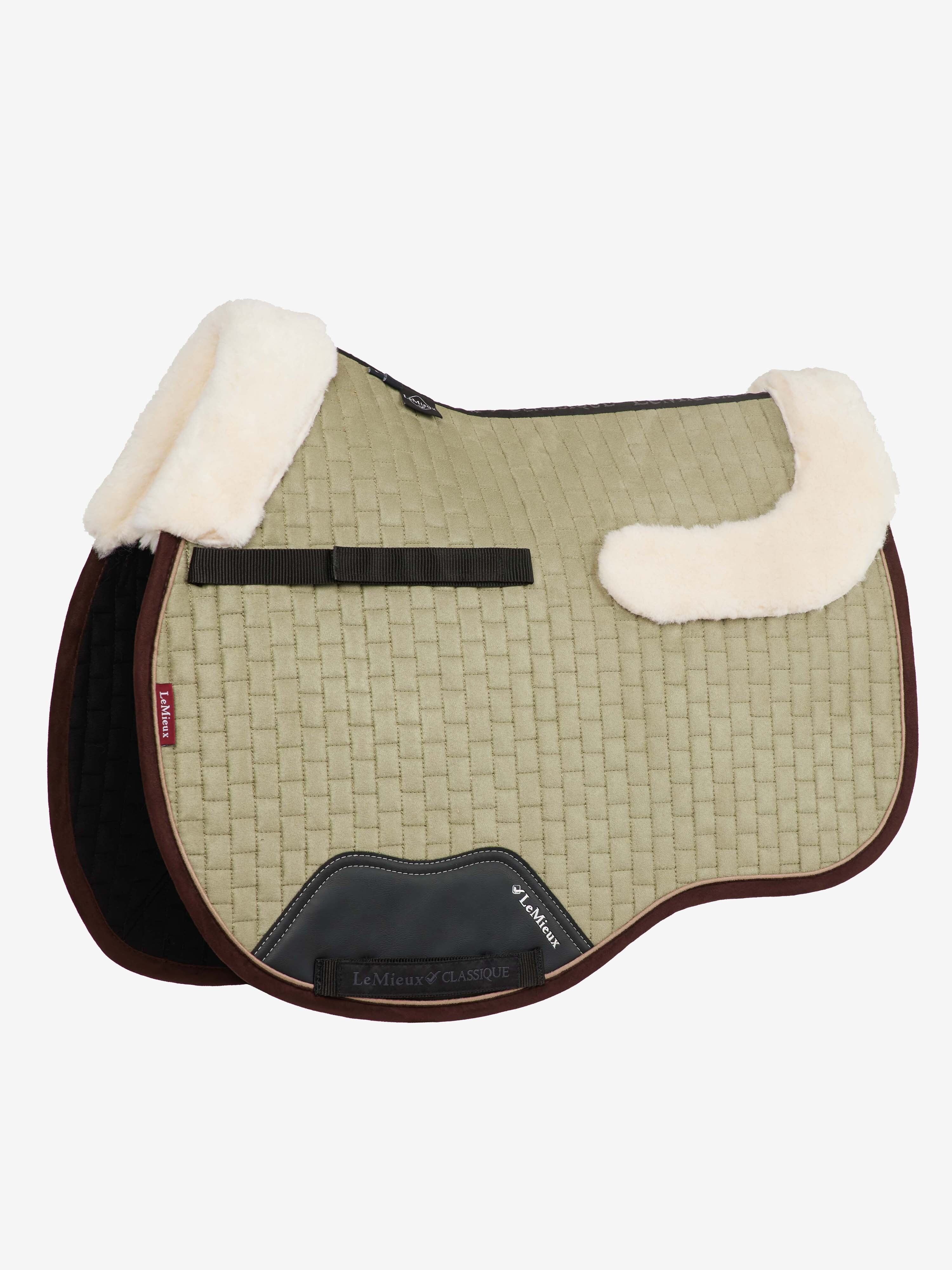 Merino+ Suede GP Square Fern Saddle Pads