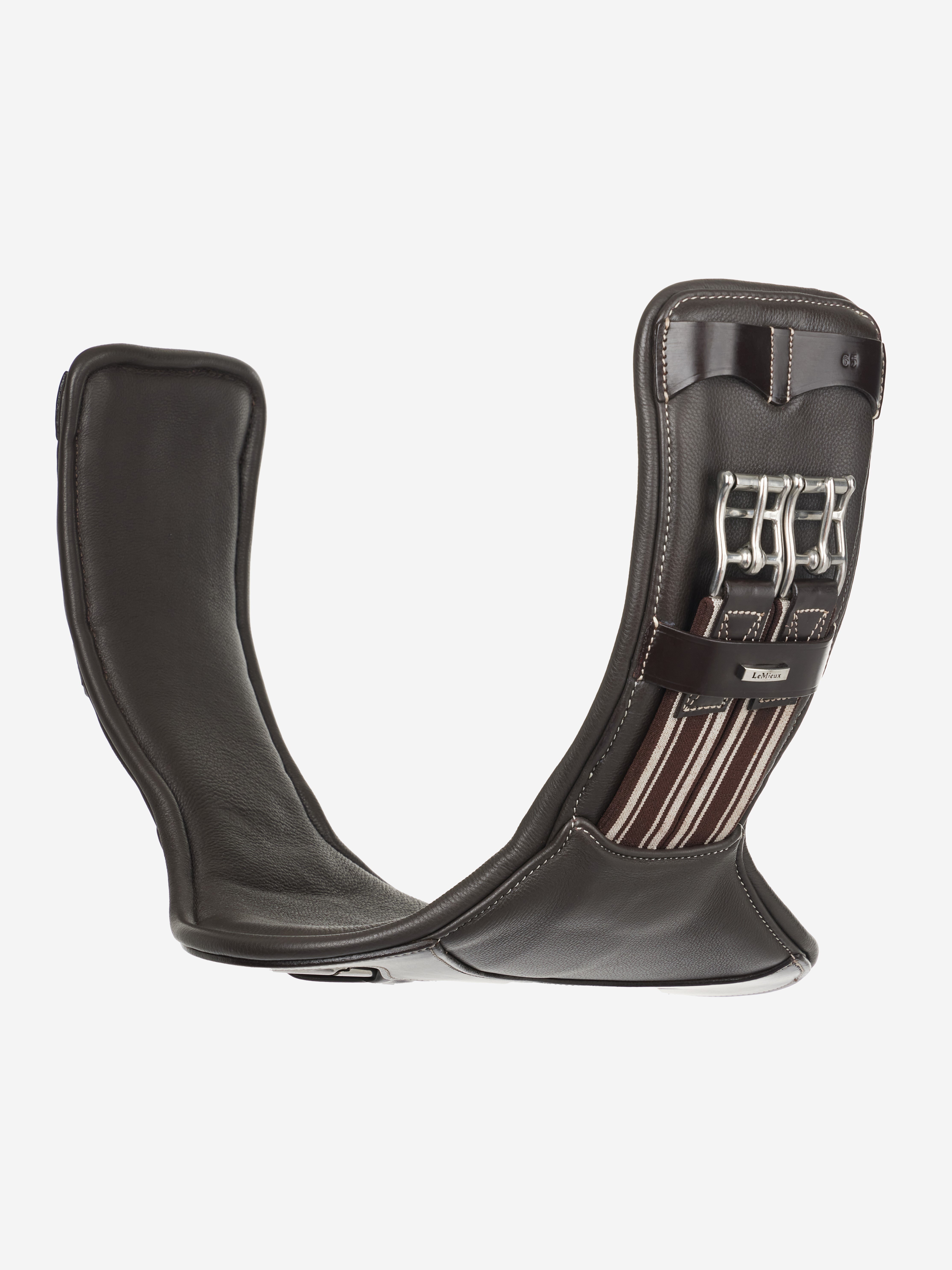 Arika Contoured Short Stud Girth Brown Horse