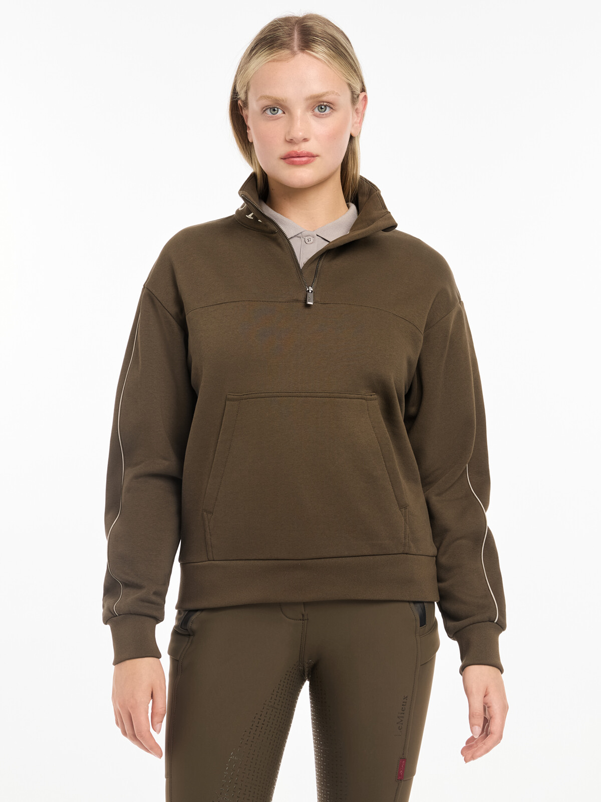 Kali Quarter Zip Sweat Alpine Outlet