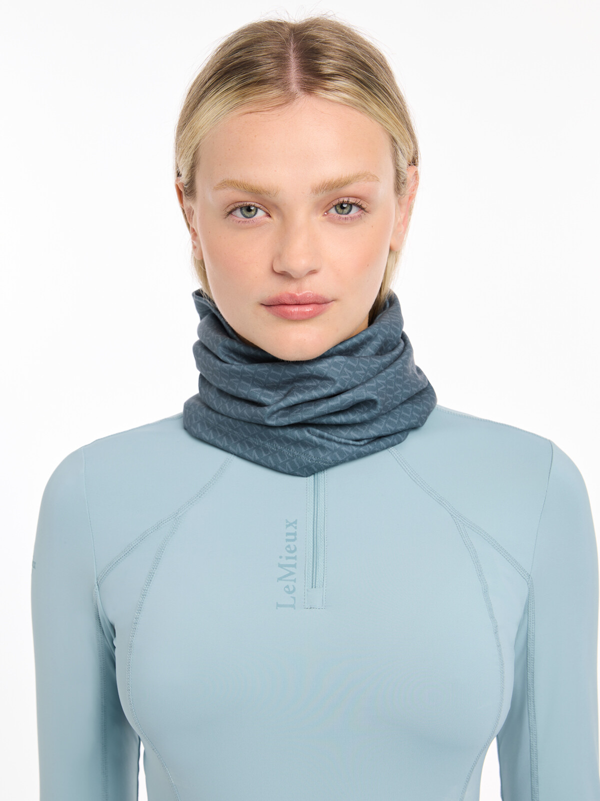 Printed Stretch Snood Petrol Outlet