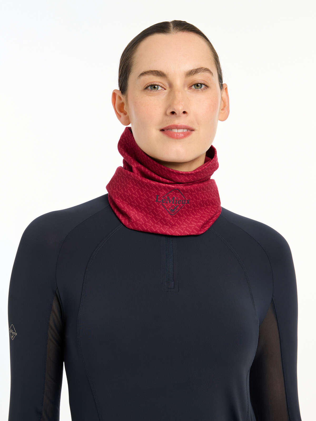 Printed Stretch Snood Ember Outlet