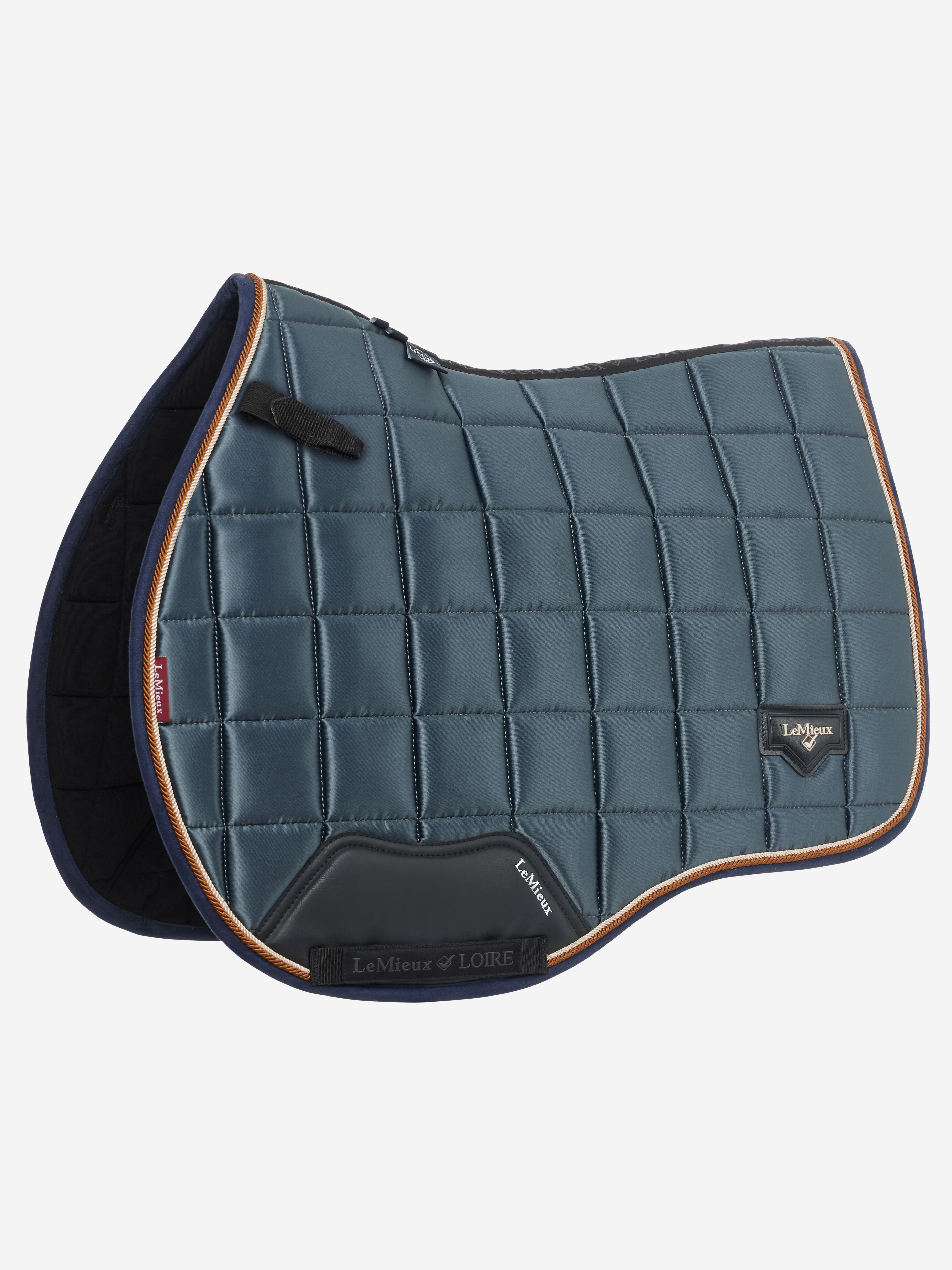 Loire Classic GP Square Petrol Saddle Pads