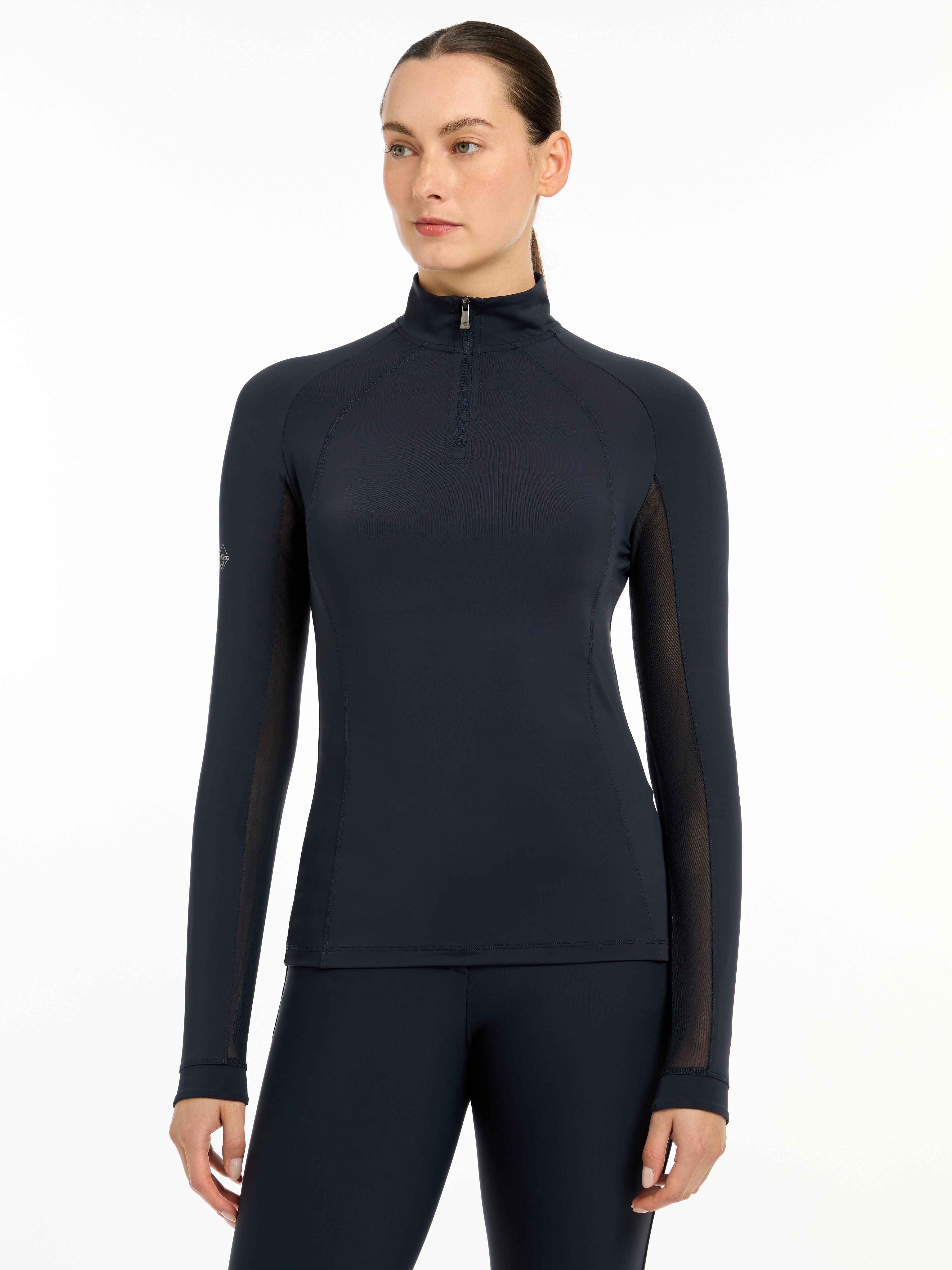 Halle Lightweight Base Layer Navy Clothing