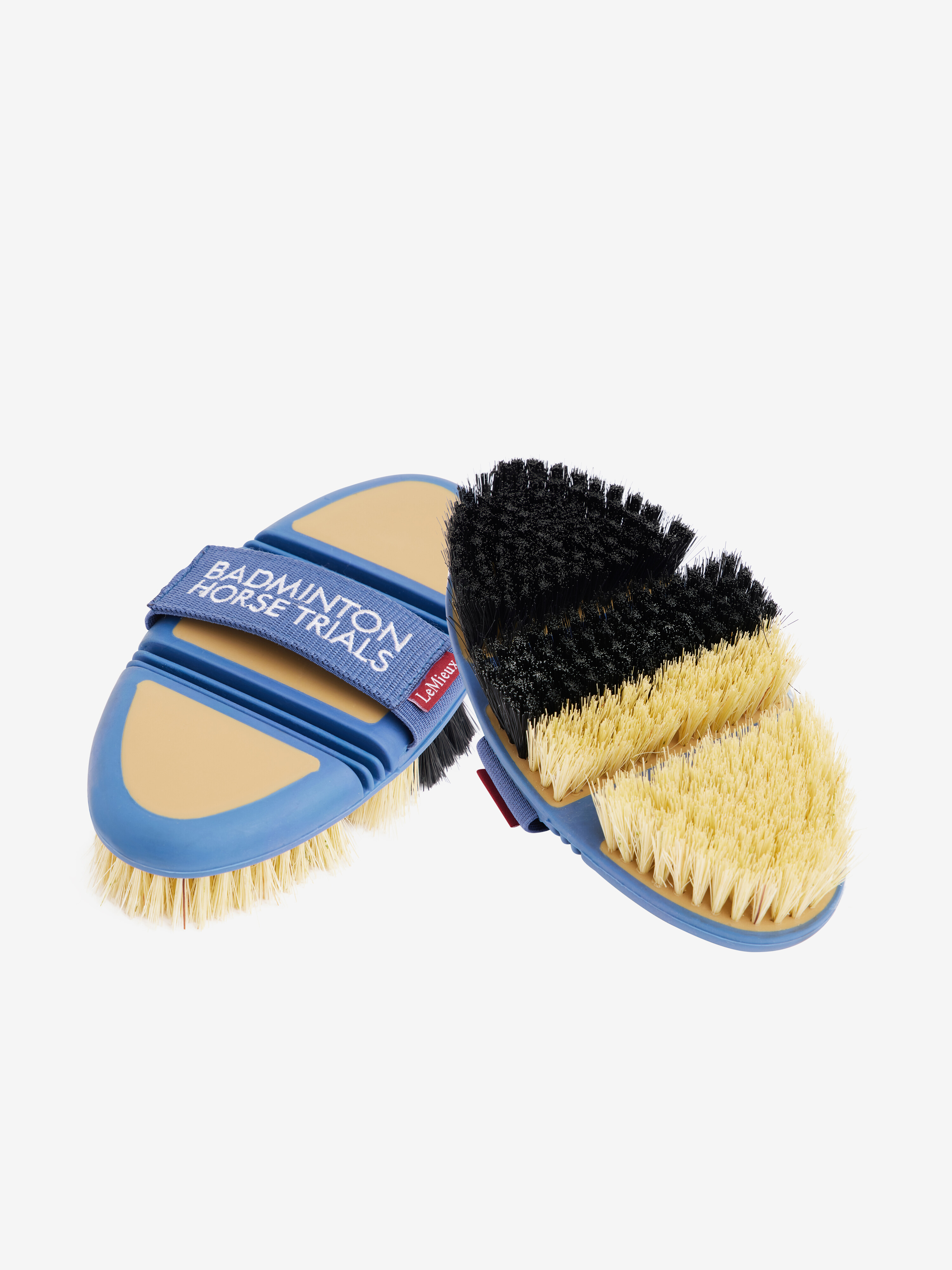 Badminton Flexi Half and Half Grooming Brush Blue Outlet