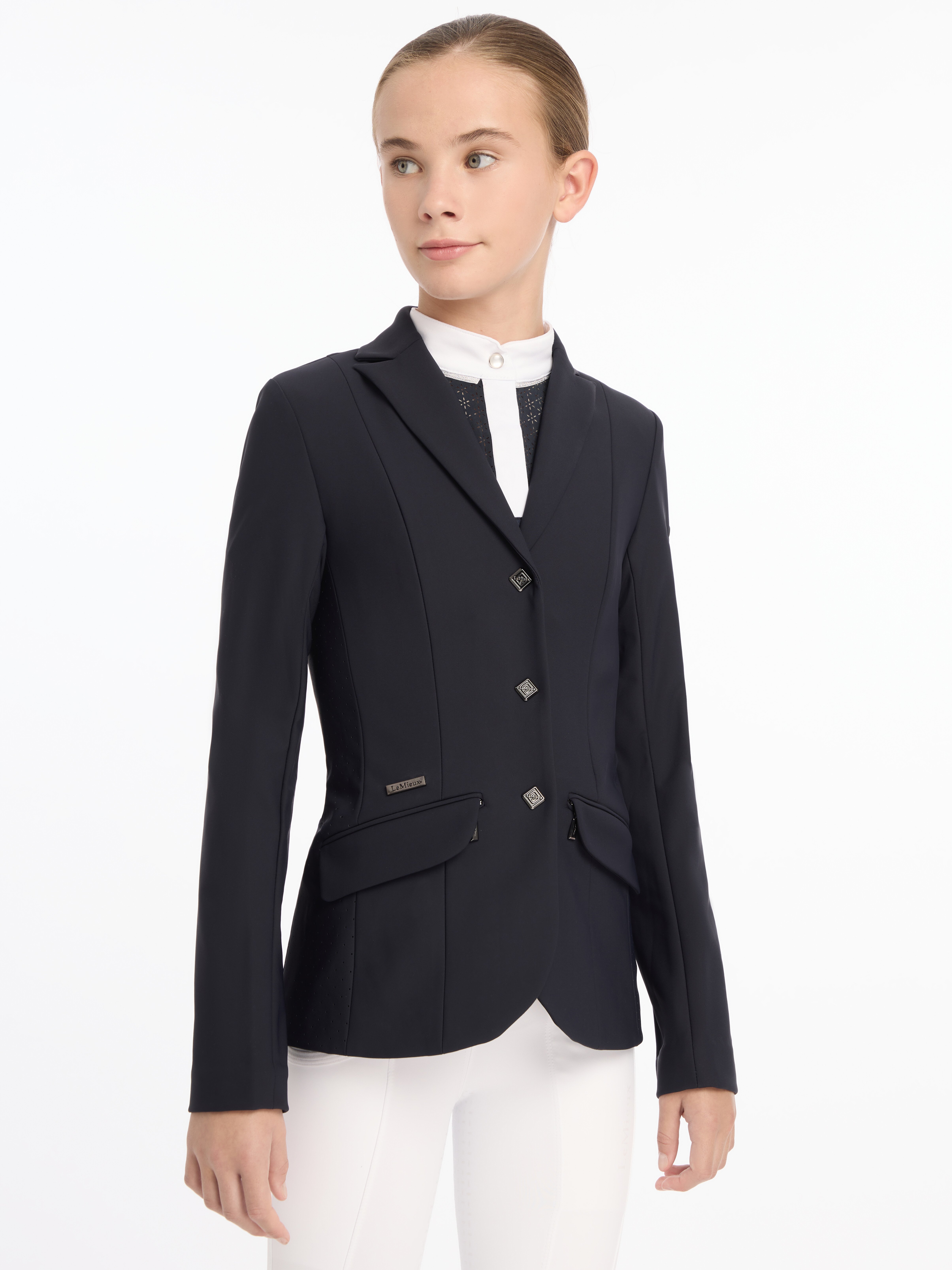 Young Rider Kennedy Show Jacket Navy New
