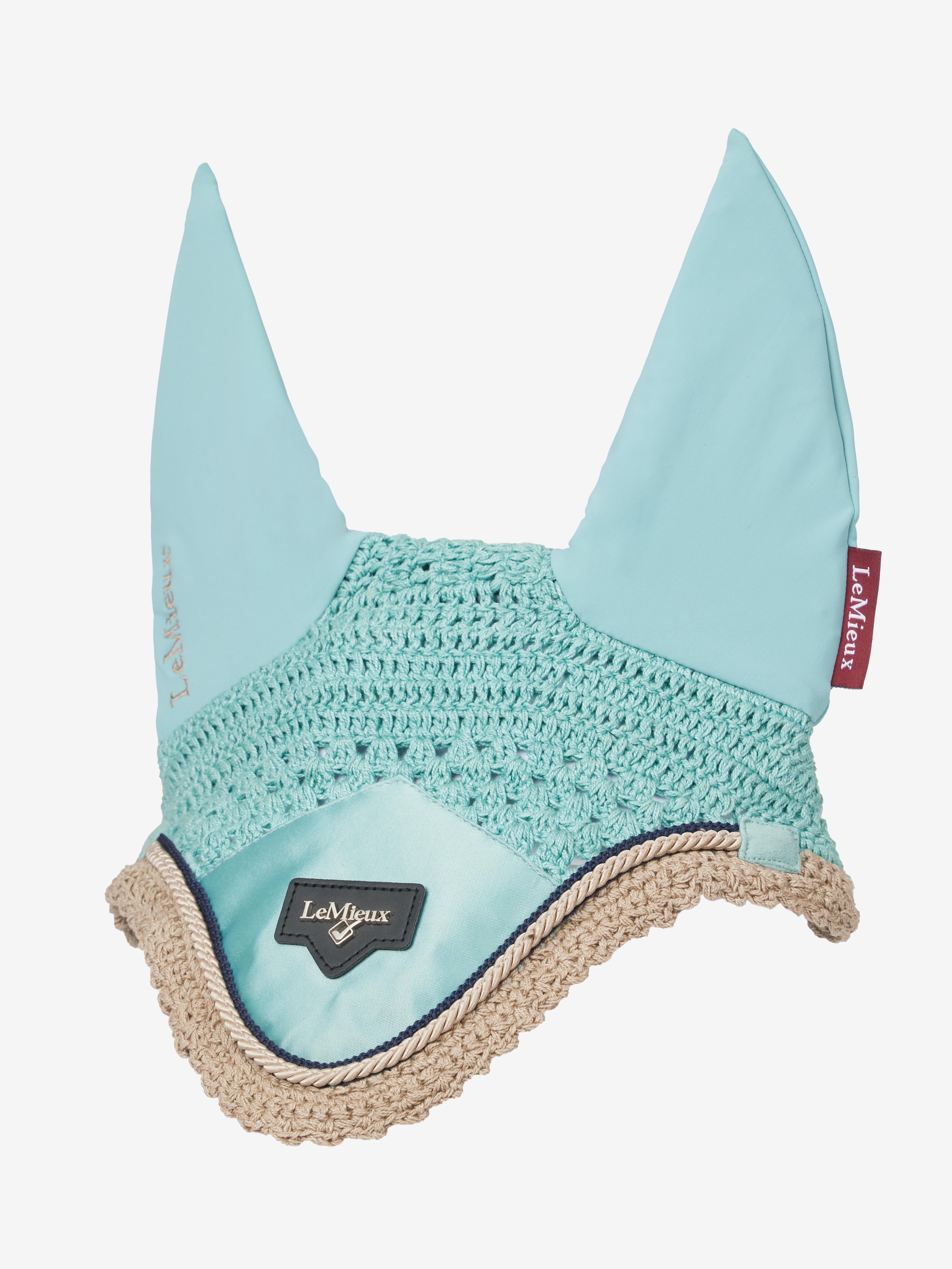 Loire Ear Bonnet Aqua Horse
