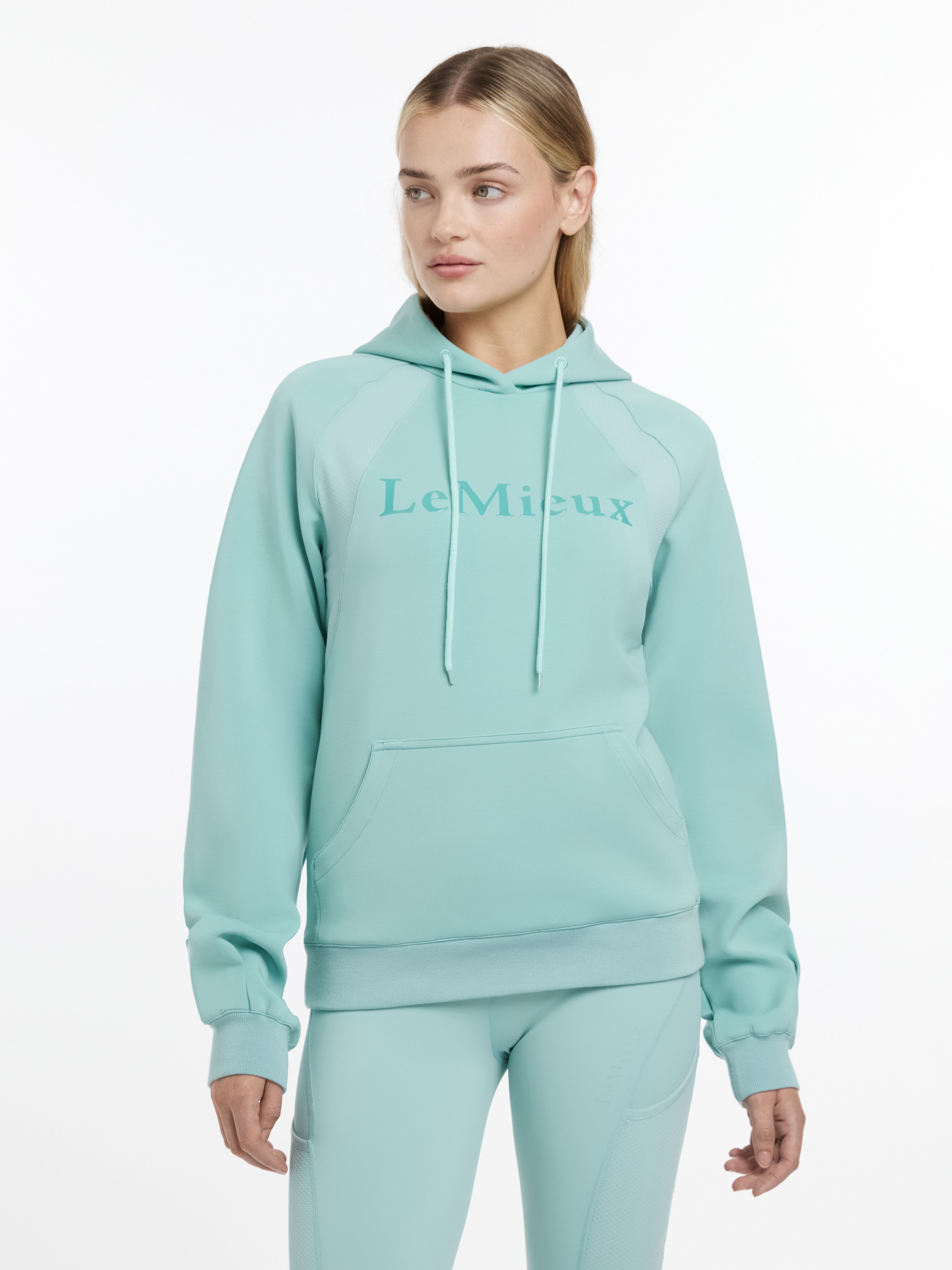 Nadine Hoodie Aqua Clothing