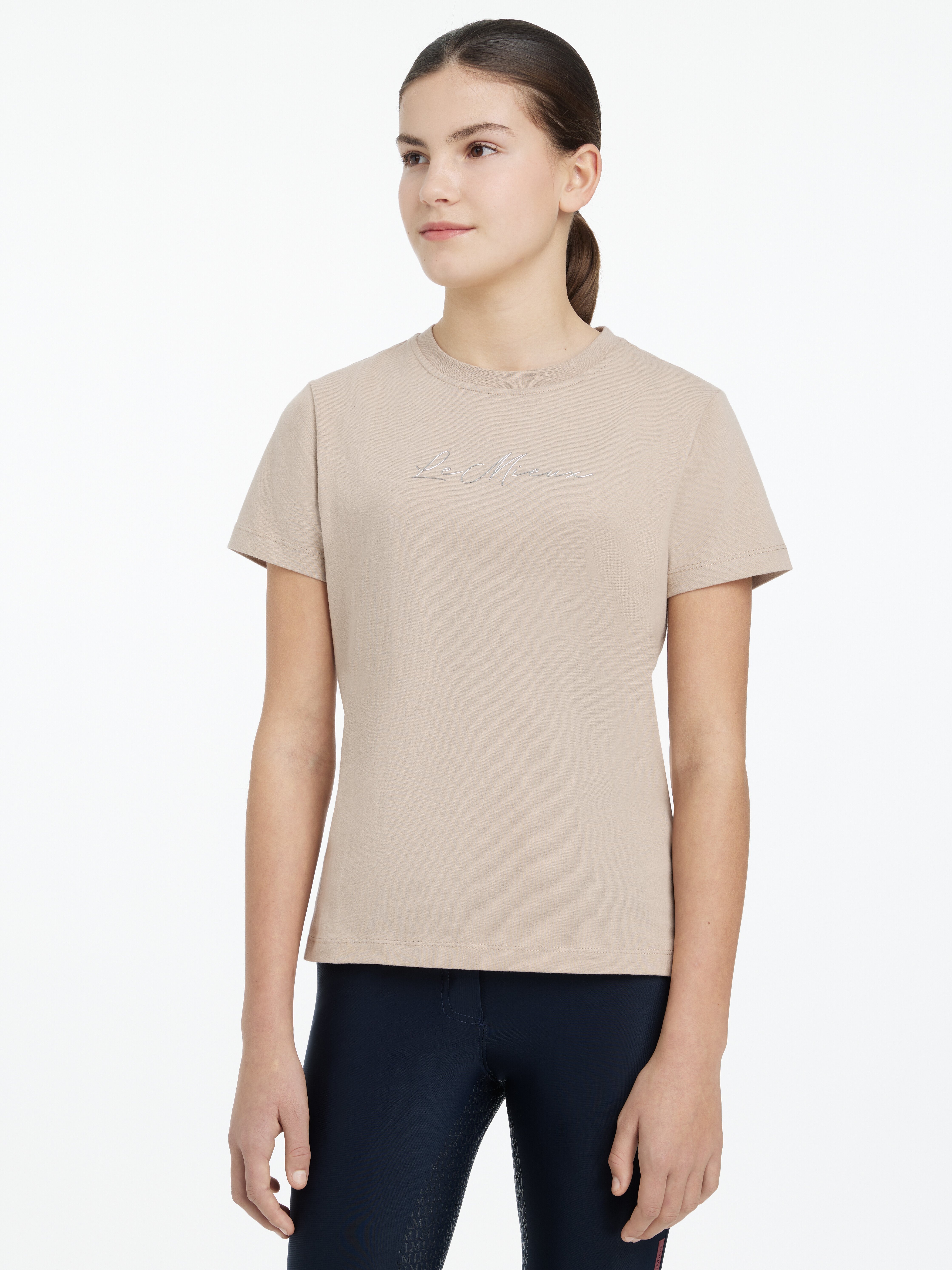 Young Rider Arianna T-Shirt Almond Clothing