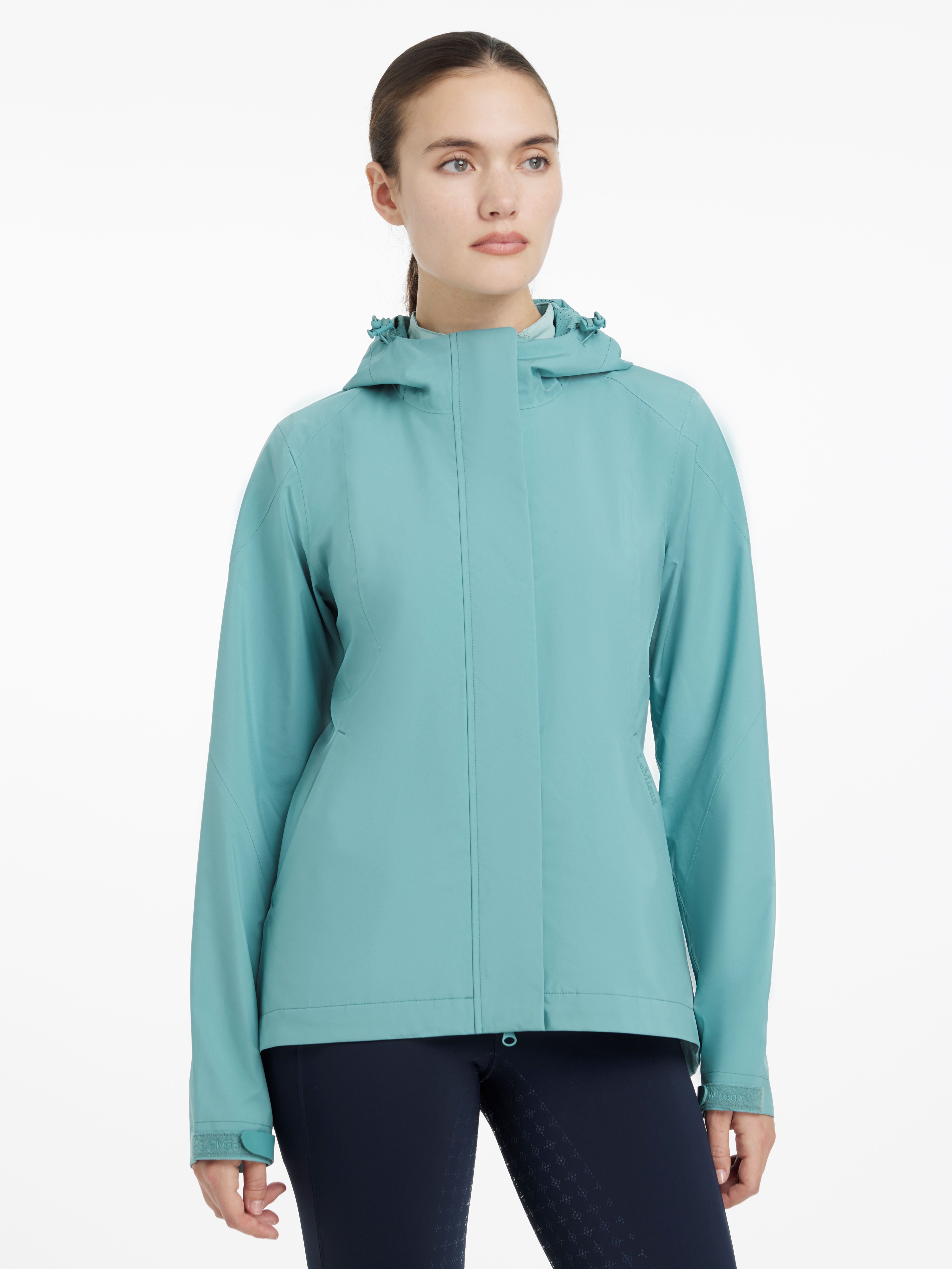 Isla Short Waterproof Jacket Lagoon Clothing