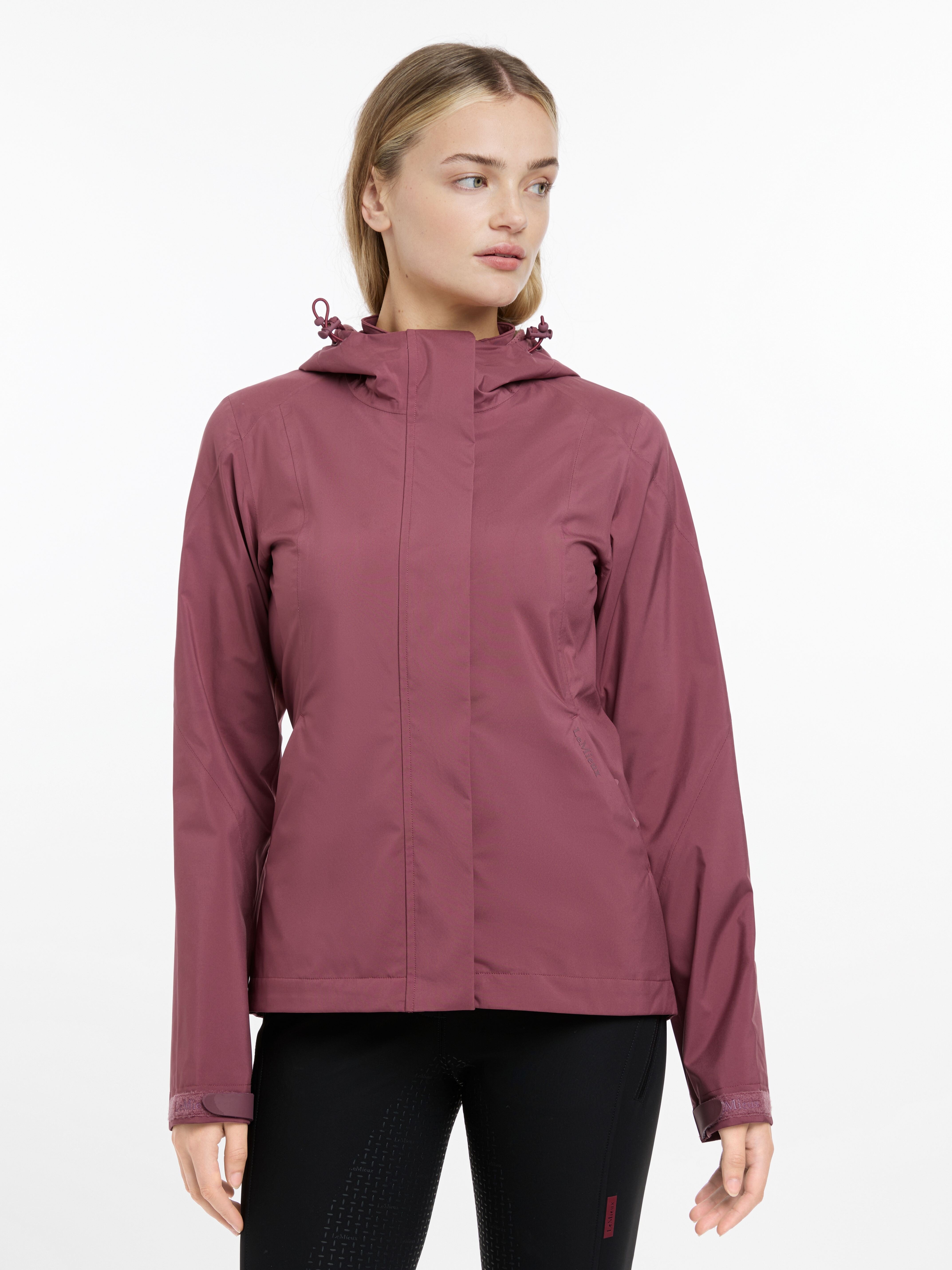 Isla Short Waterproof Jacket Rosewood Clothing