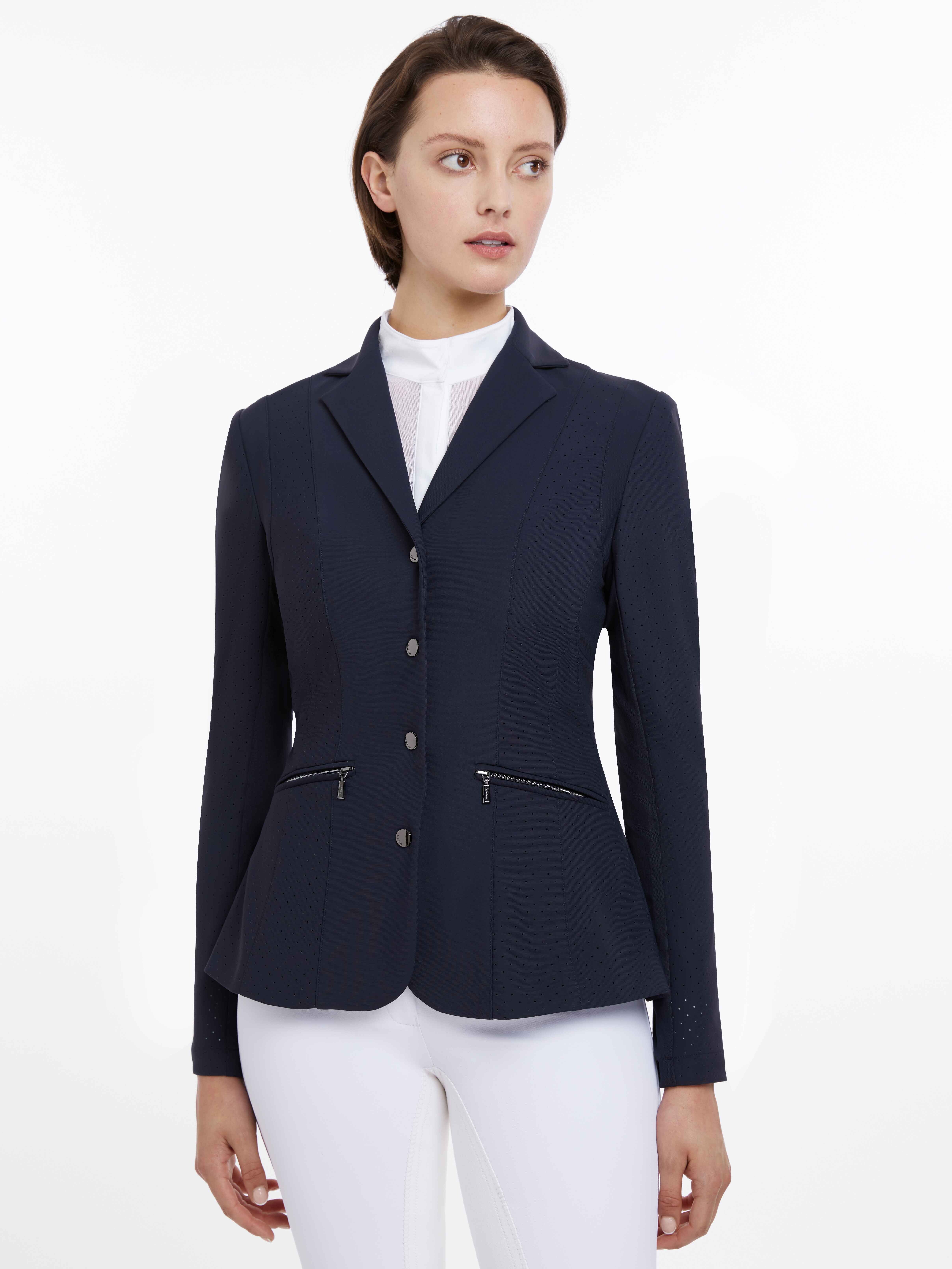 Jessica Mesh Show Jacket Navy New