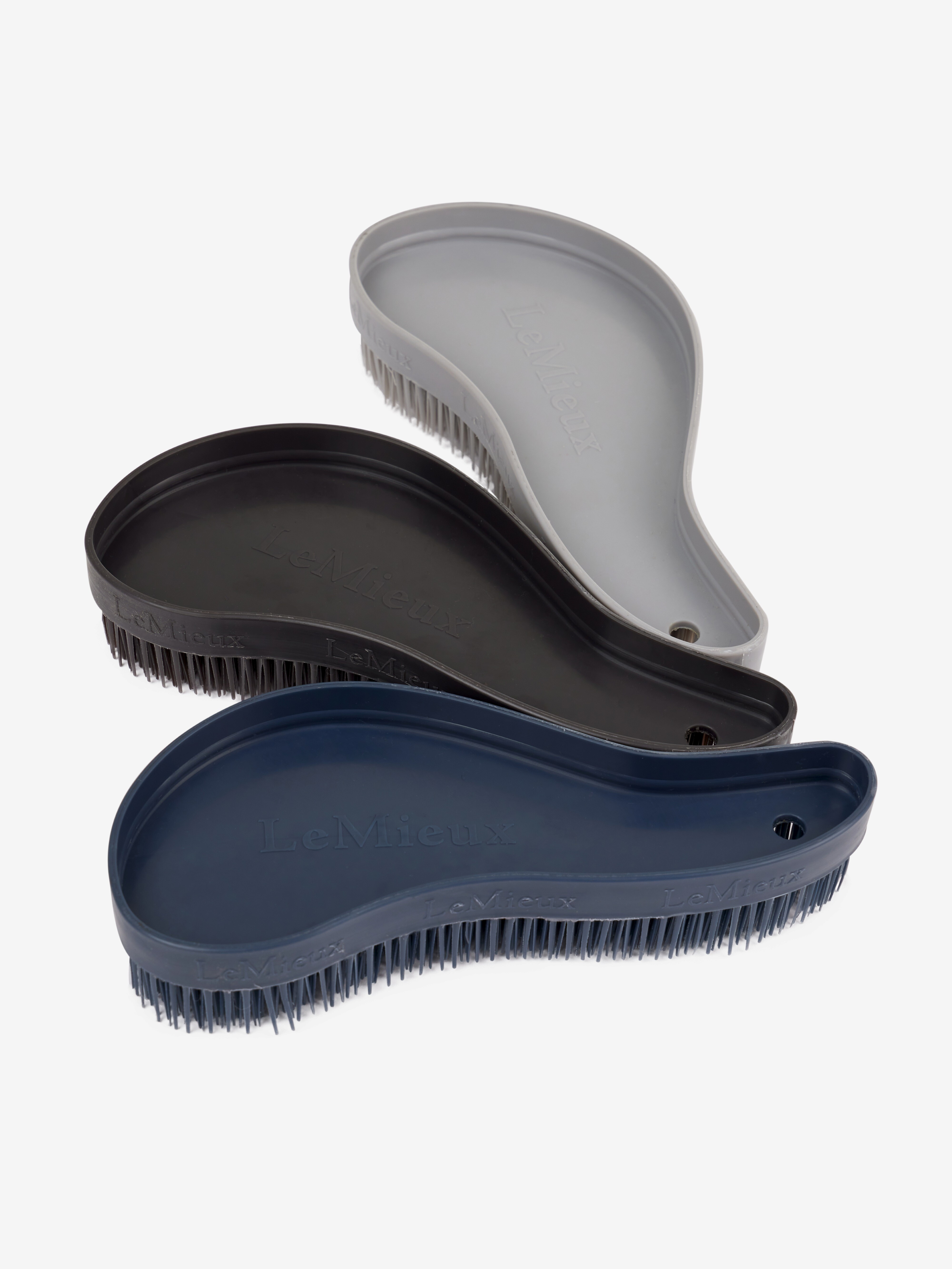 Wizard Brush Trio Navy/Black/Grey Horse