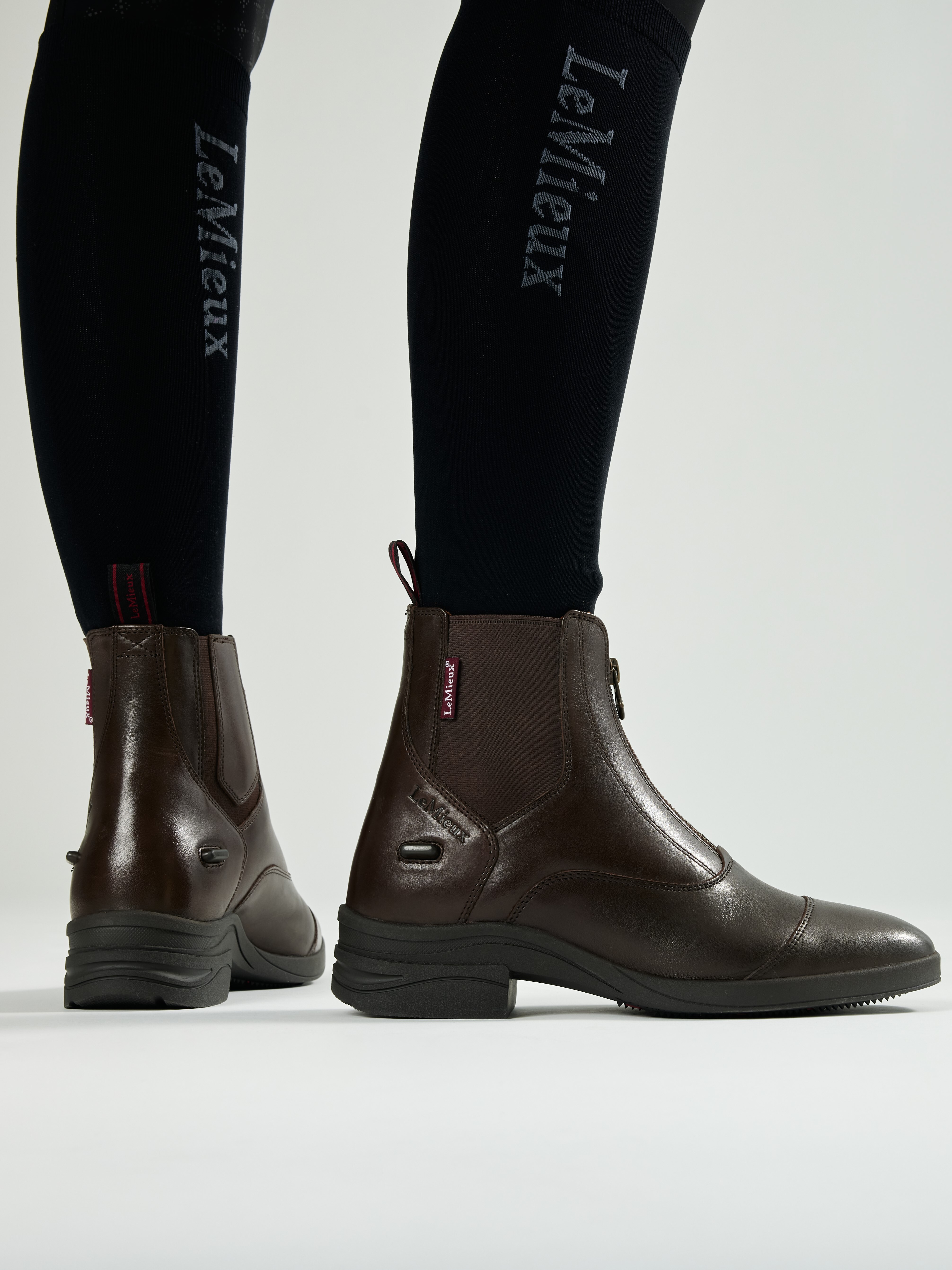 Zip Paddock Boot Brown Clothing