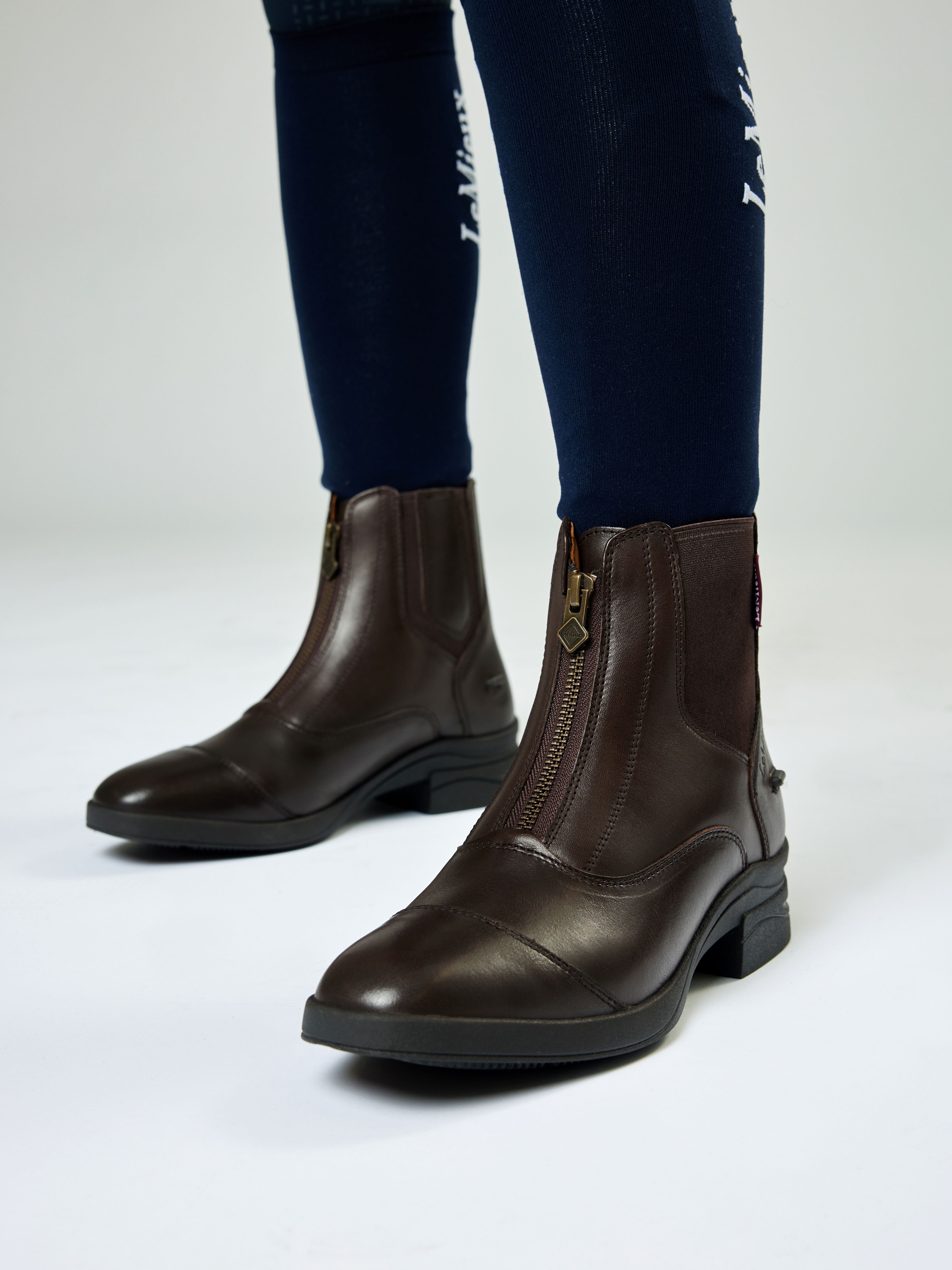 Junior Zip Paddock Boot Brown Clothing