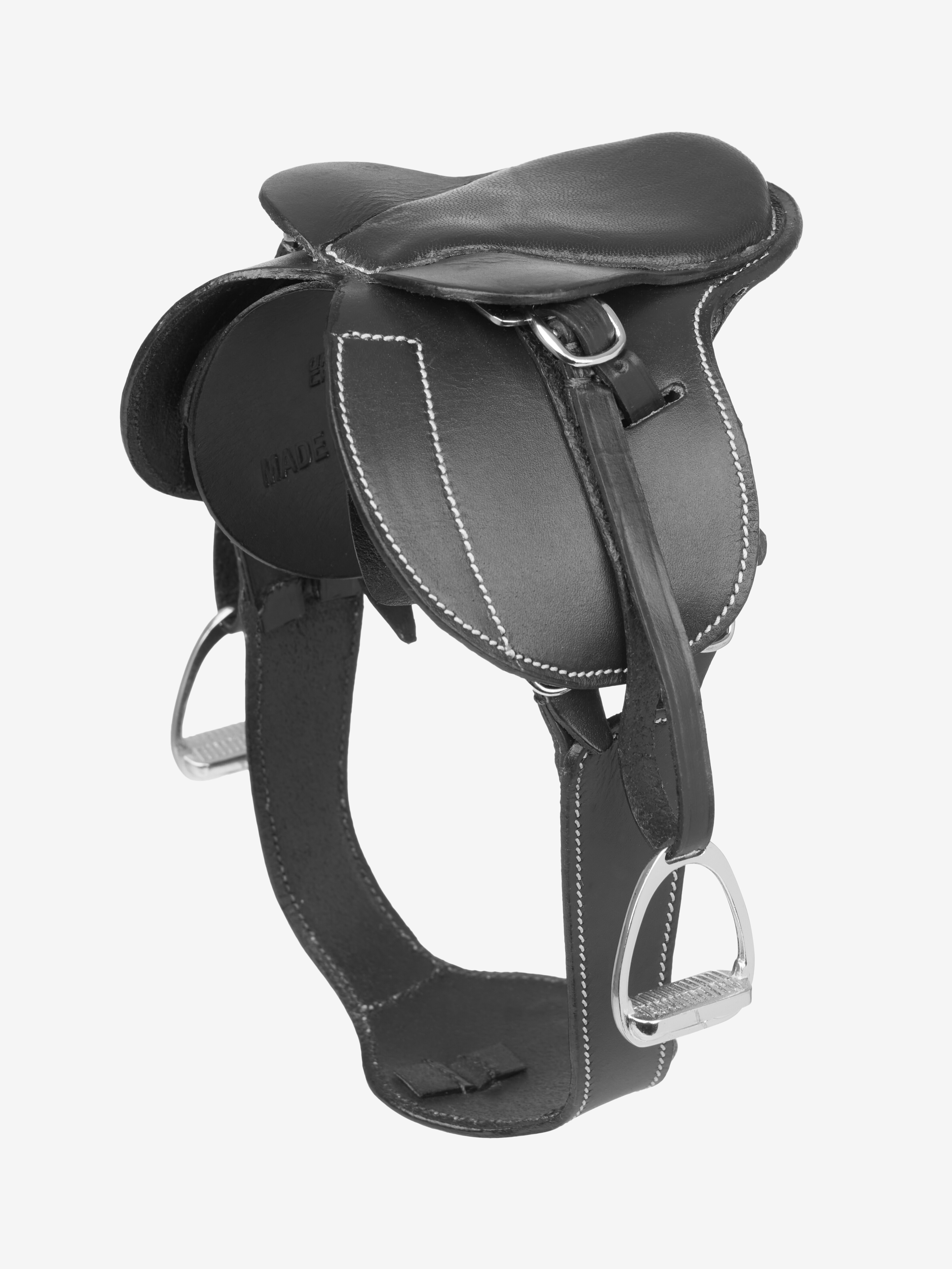 Toy Pony Jump Saddle & Stud Girth Black Toys
