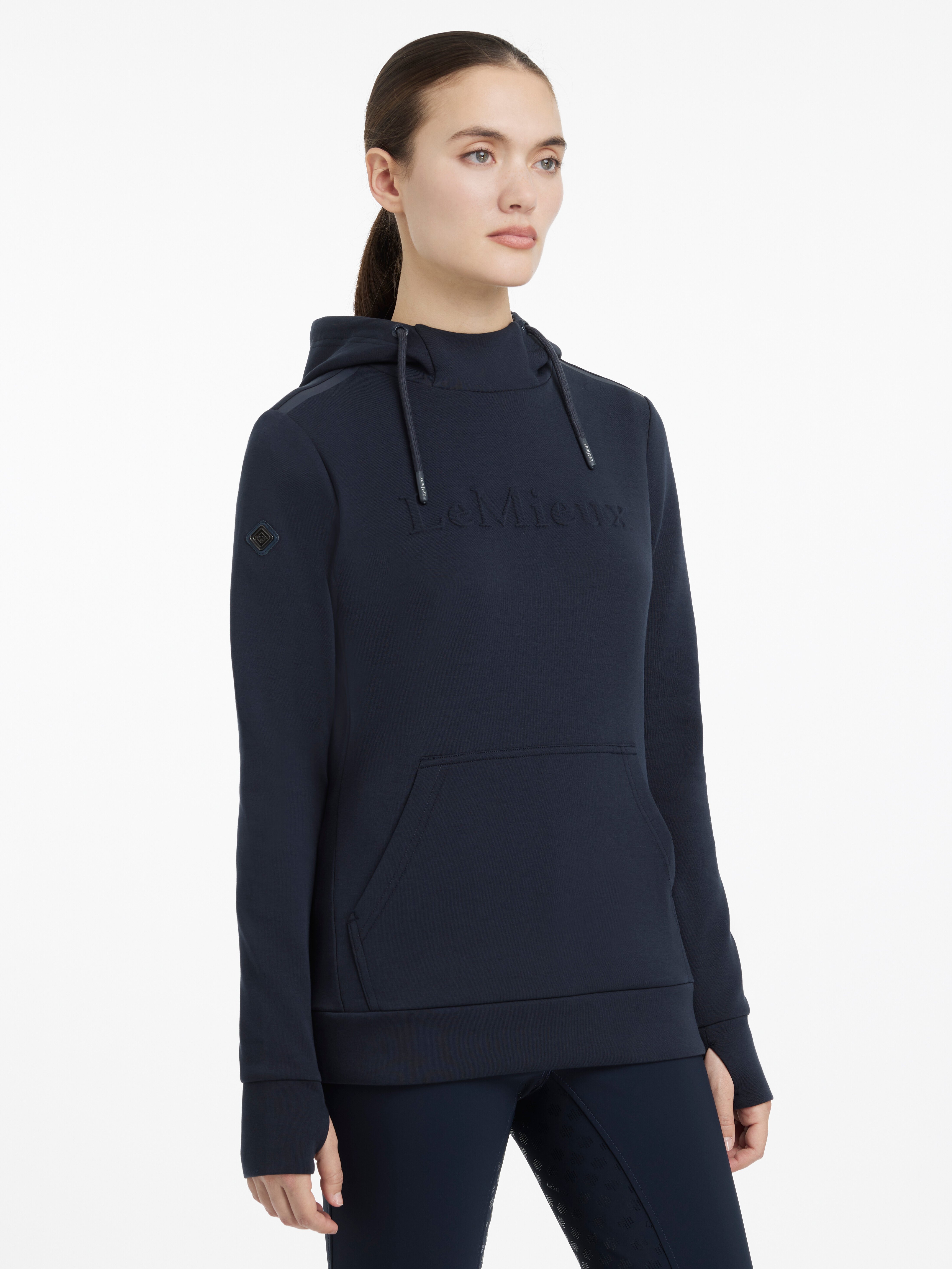Classique Hoodie Navy Clothing