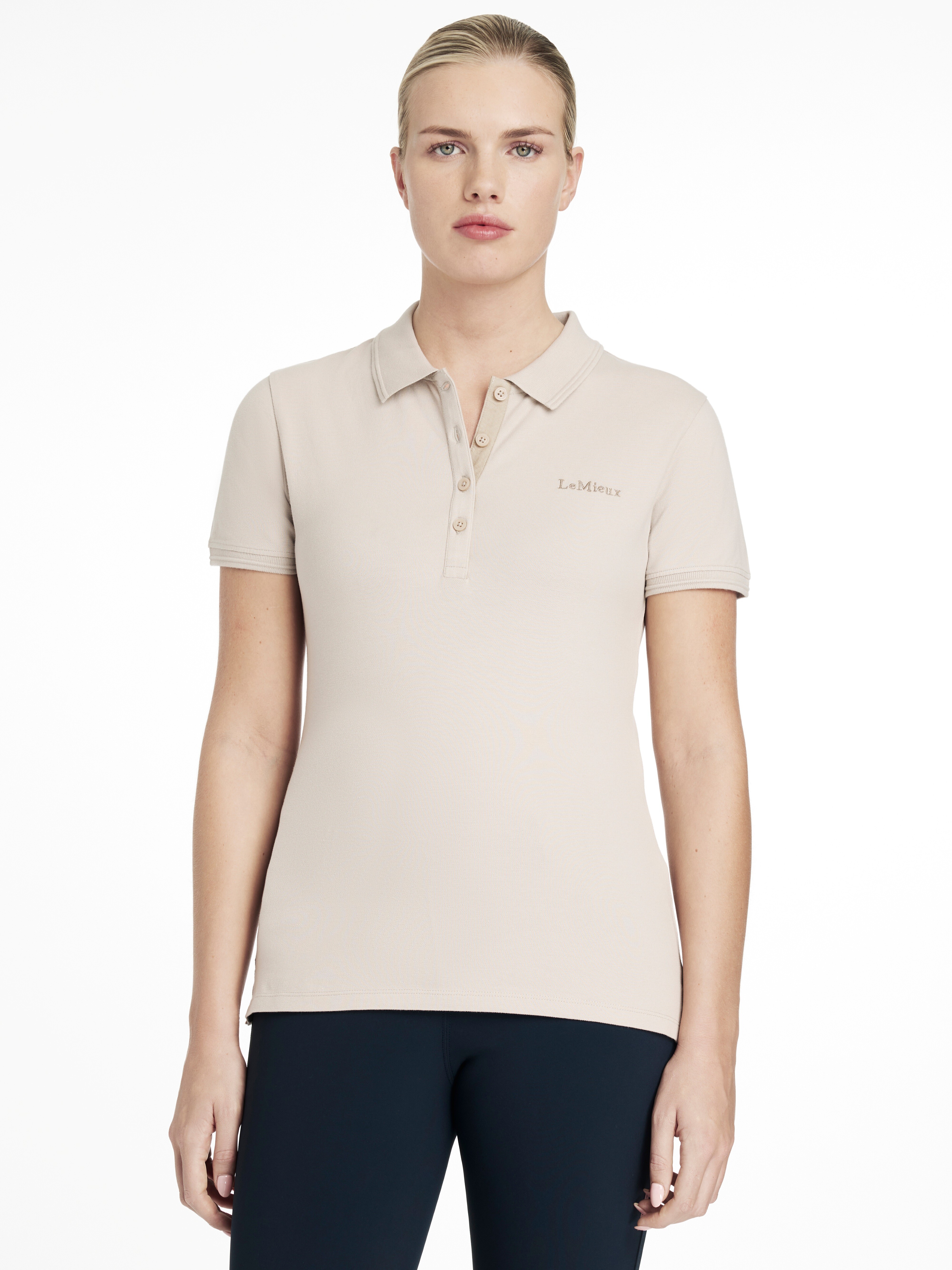Classique Polo Shirt Stone Clothing