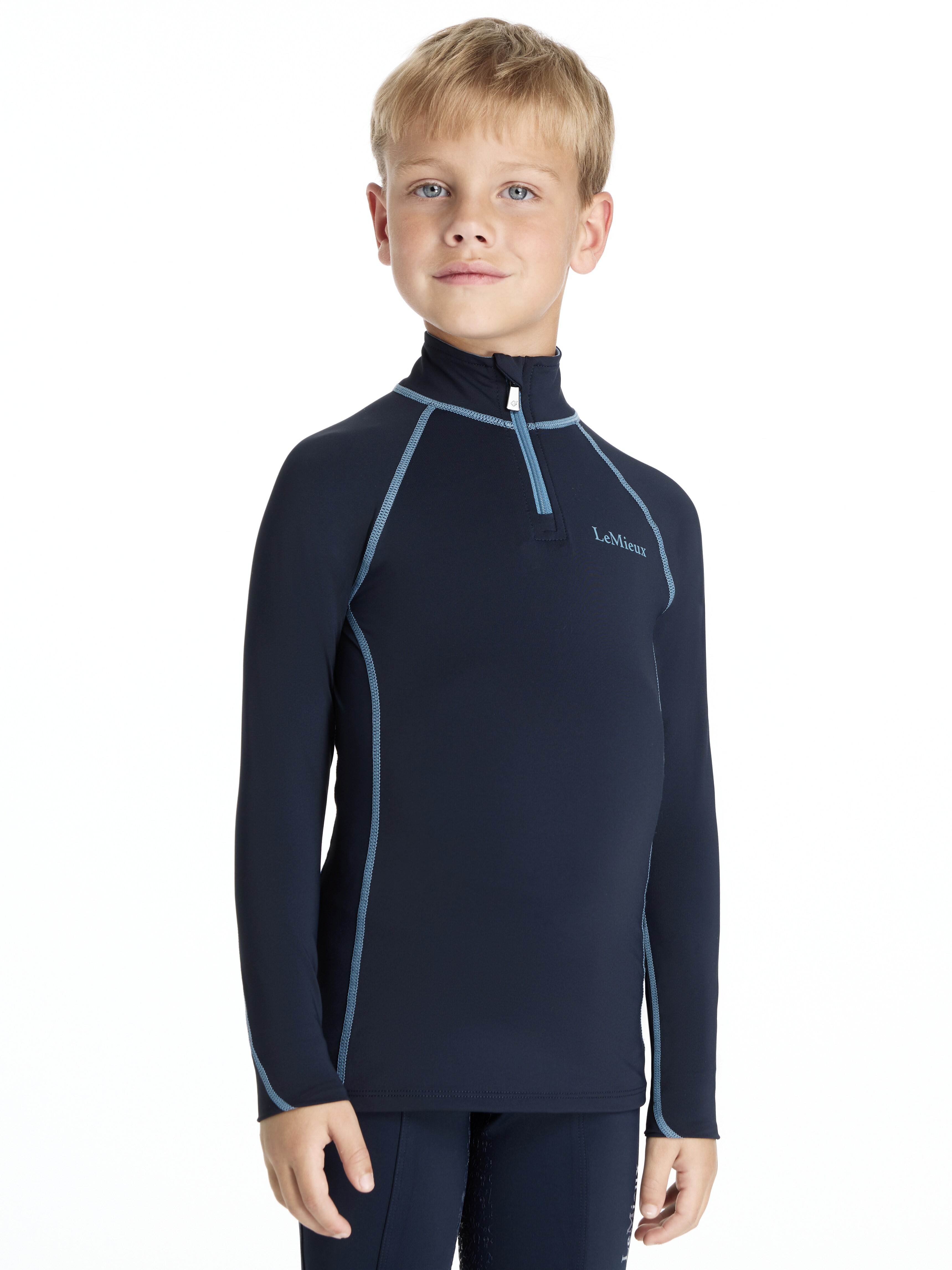 Mini Classique Base Layer Navy Clothing