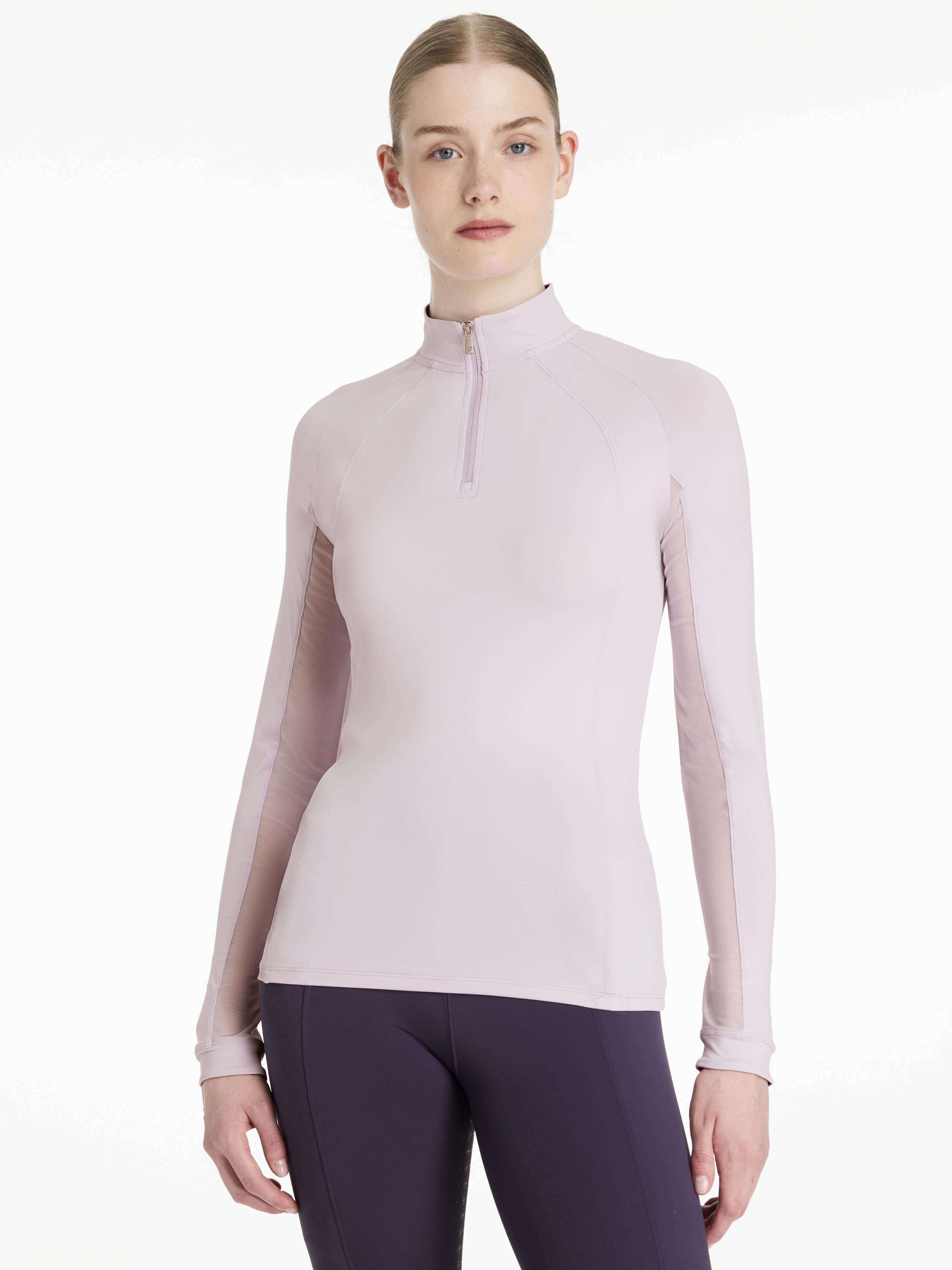 Halle Lightweight Base Layer Lilac Clothing