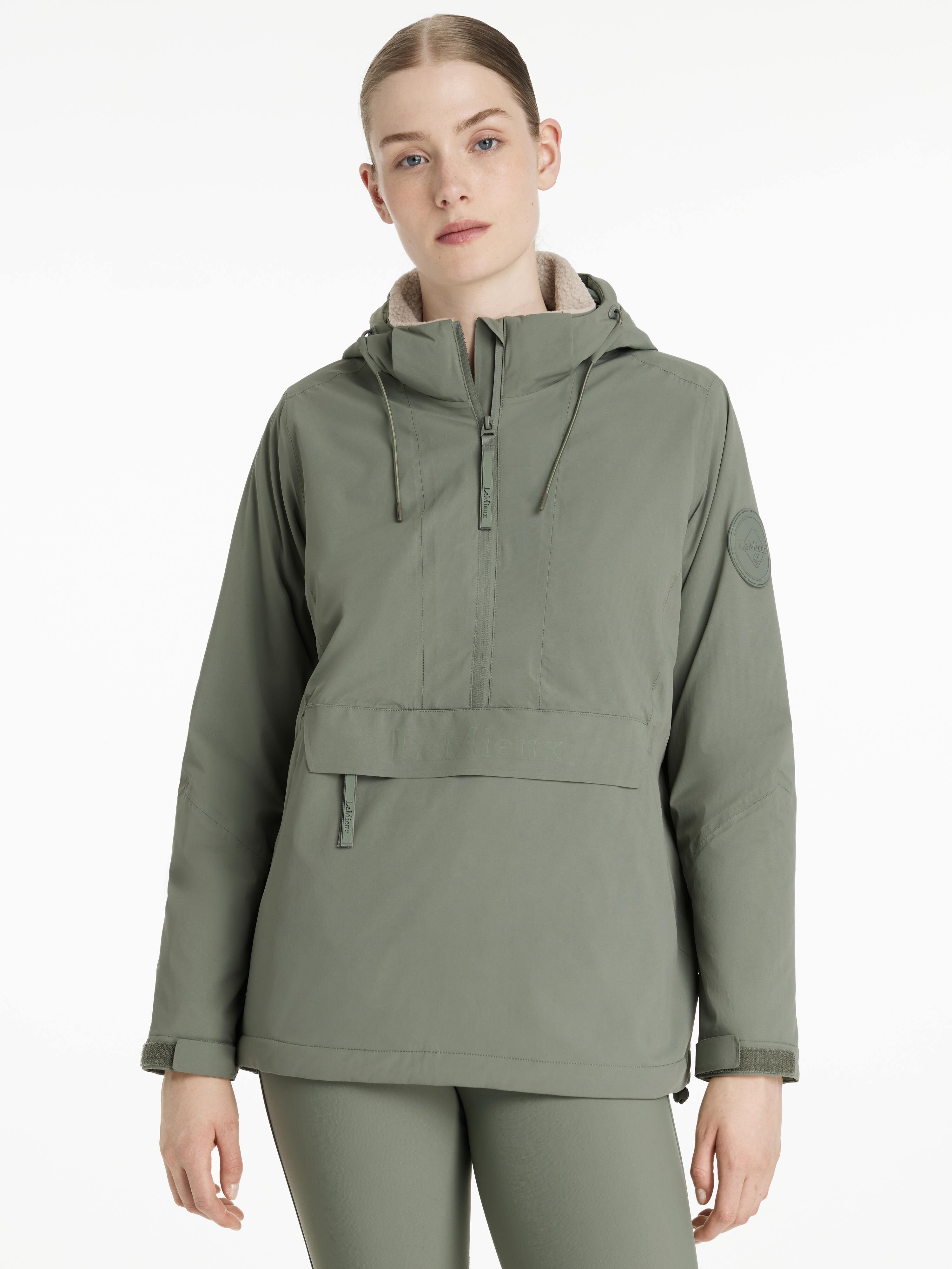 Phoebe Half Zip Waterproof Anorak Rosemary Clothing