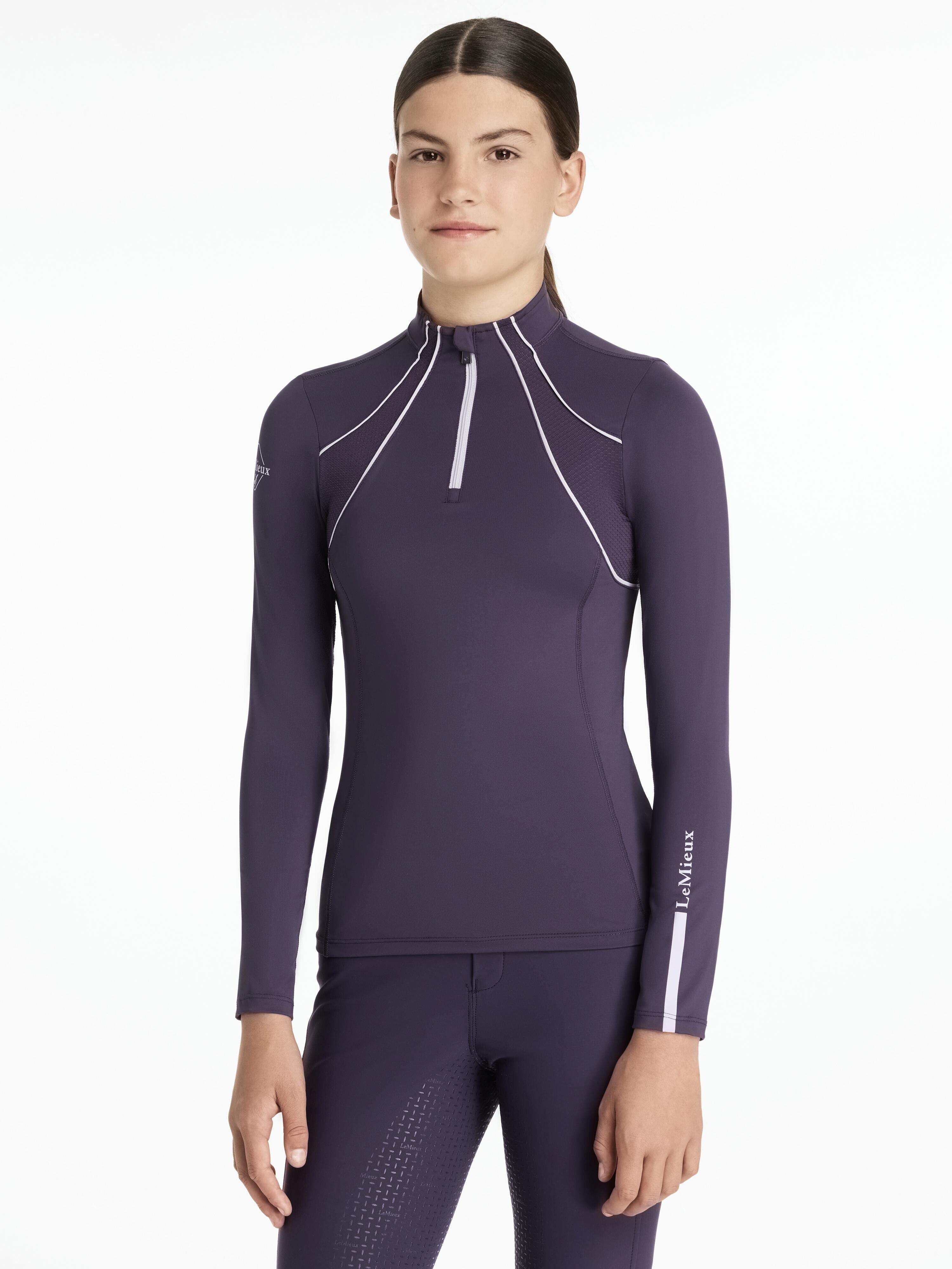 Young Rider Mia Mesh Base Layer Juniper Clothing
