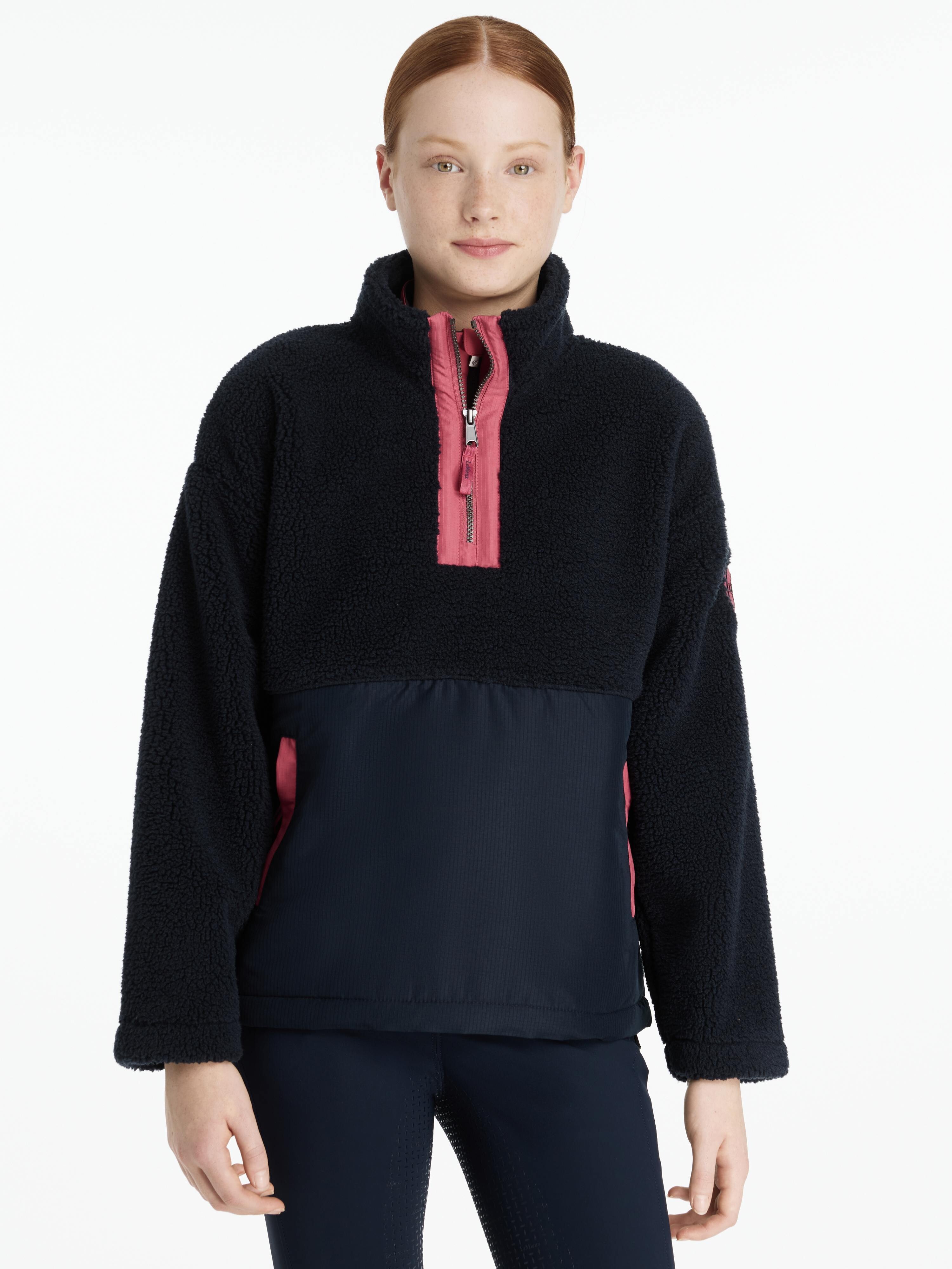 Young Rider Tammy Teddy Fleece Navy Clothing