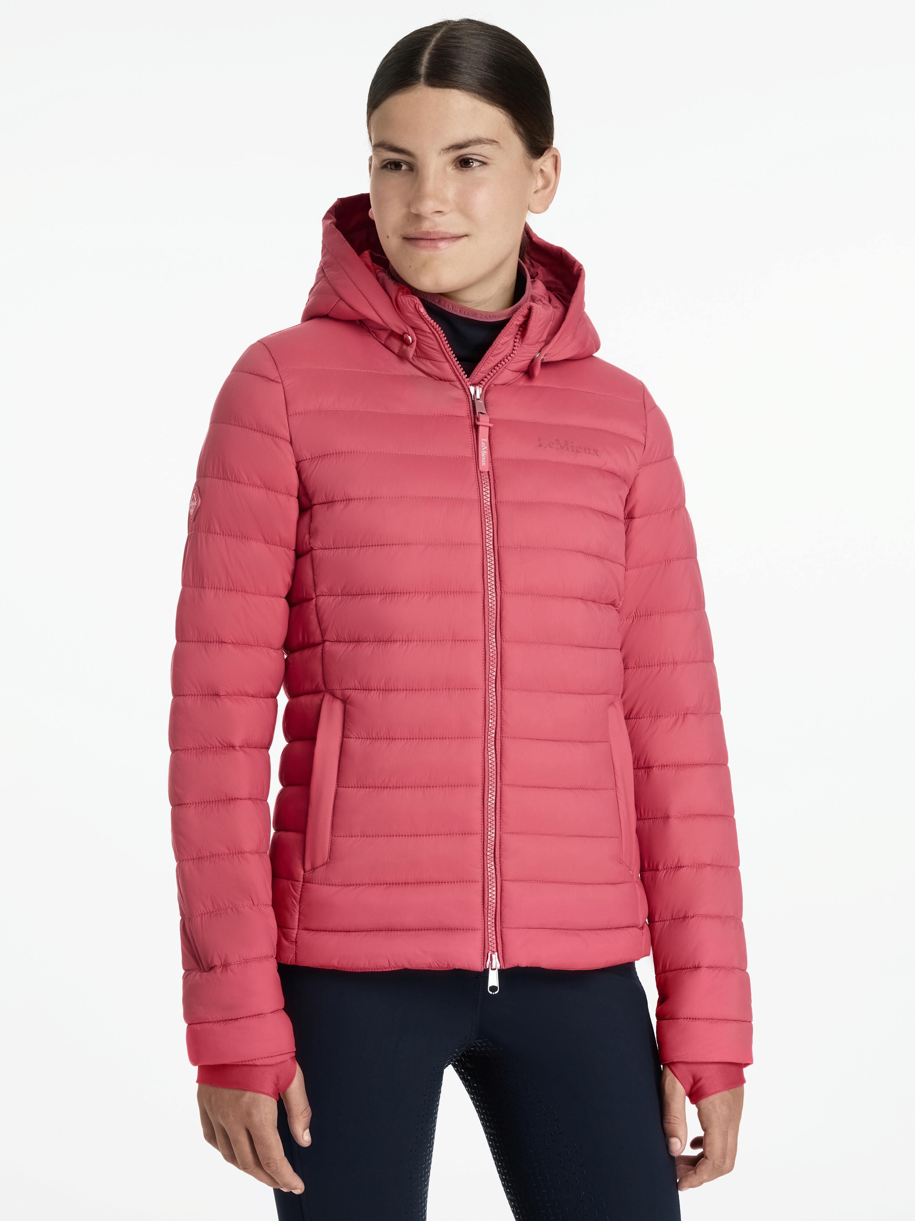 Young Rider Ruby Puffer Jacket Cranberry Outlet