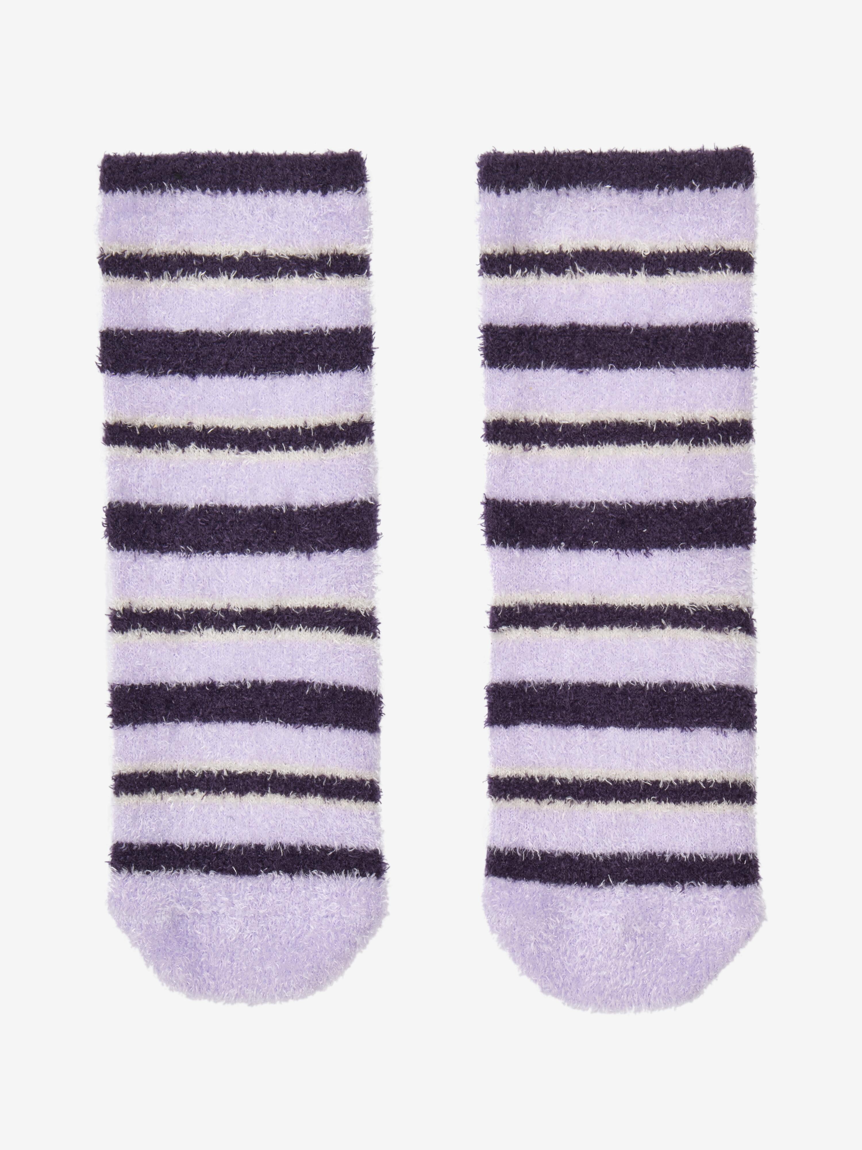 Mini Sabrina Stripe Fluffies Lilac Clothing