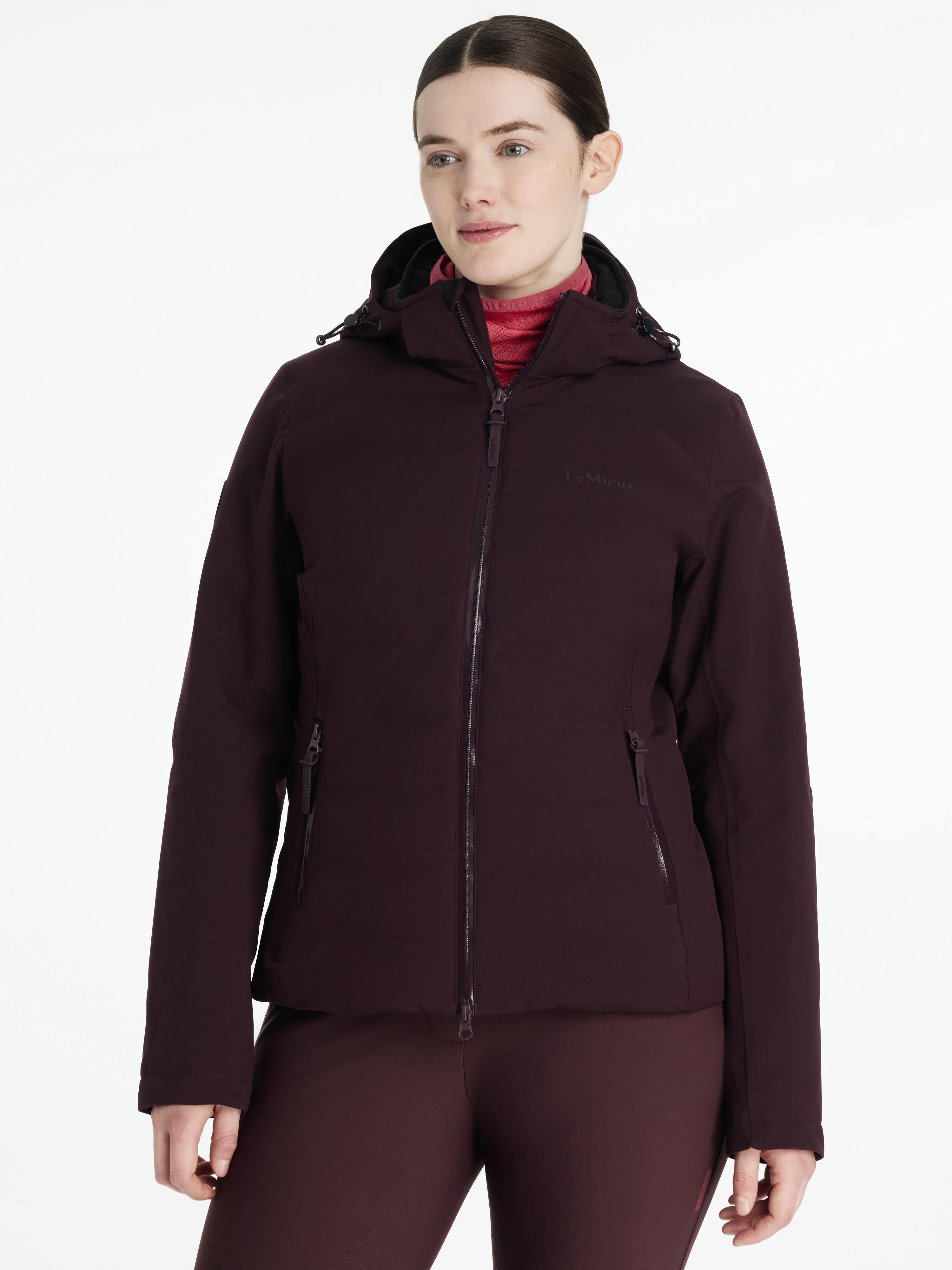 Brooke Waterproof Hybrid Jacket Damson Outlet