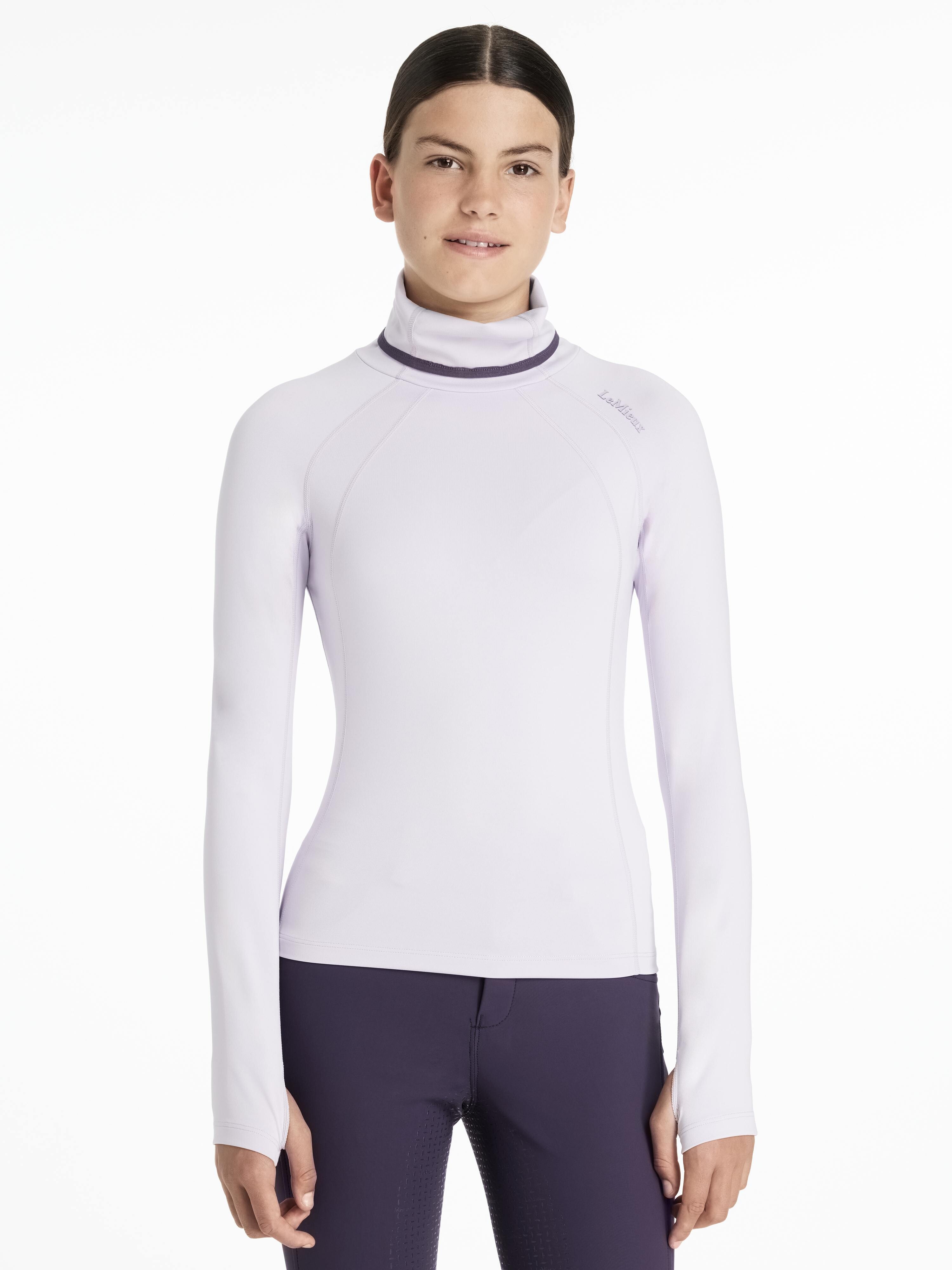 Young Rider Savannah Snood Base Layer Lilac Clothing