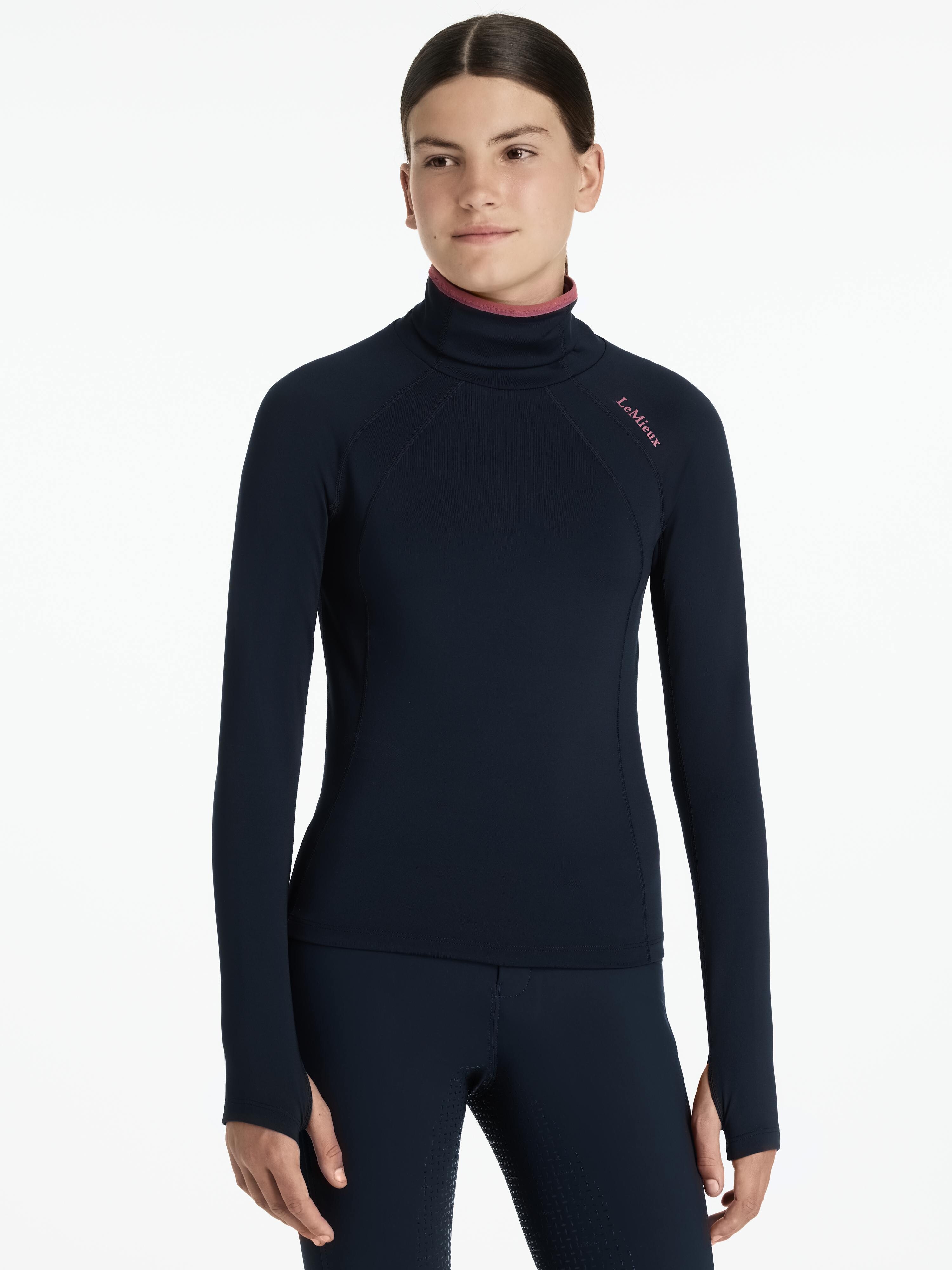 Young Rider Savannah Snood Base Layer Navy Outlet