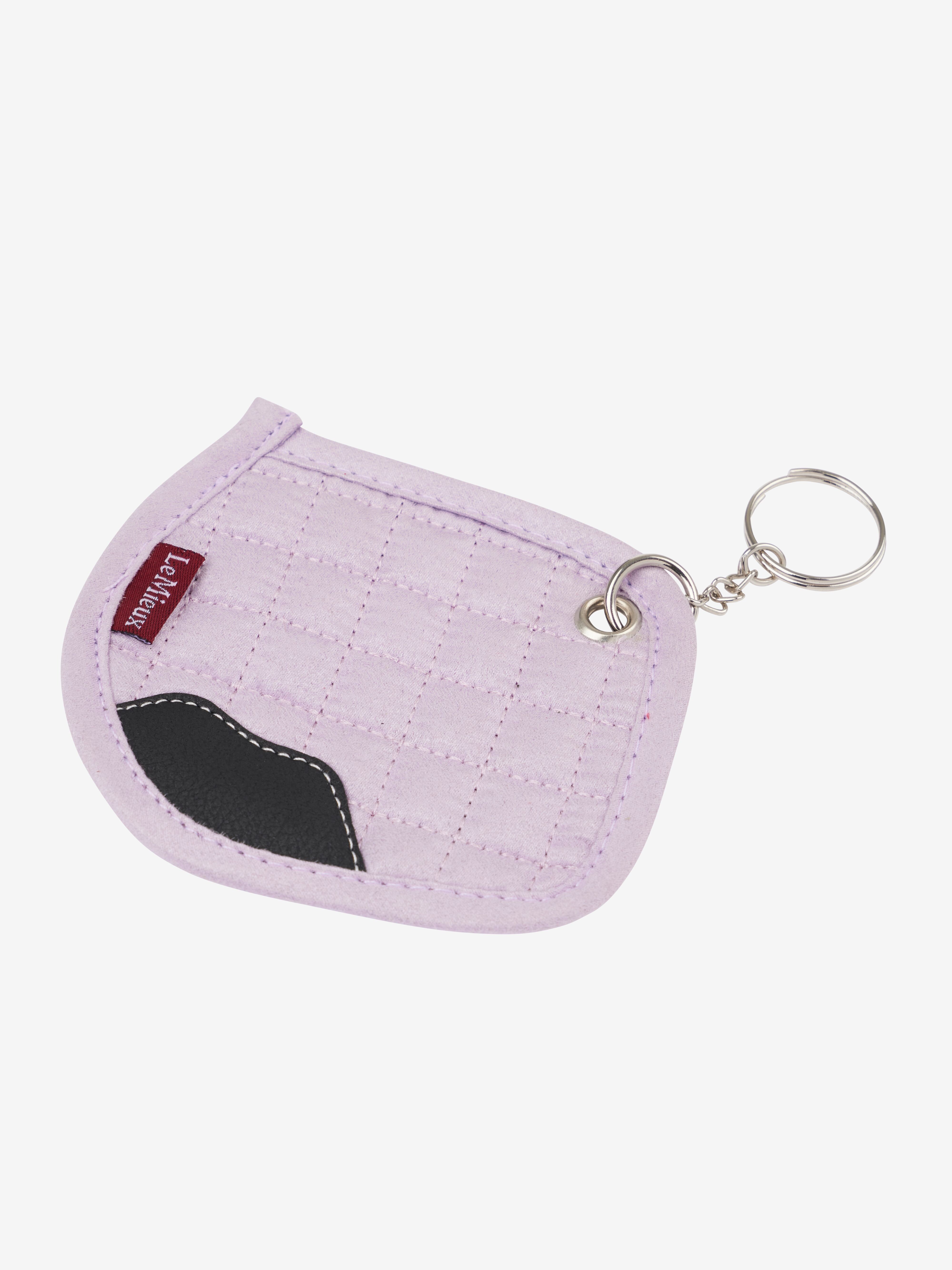 Saddle Pad Key Ring Lilac New