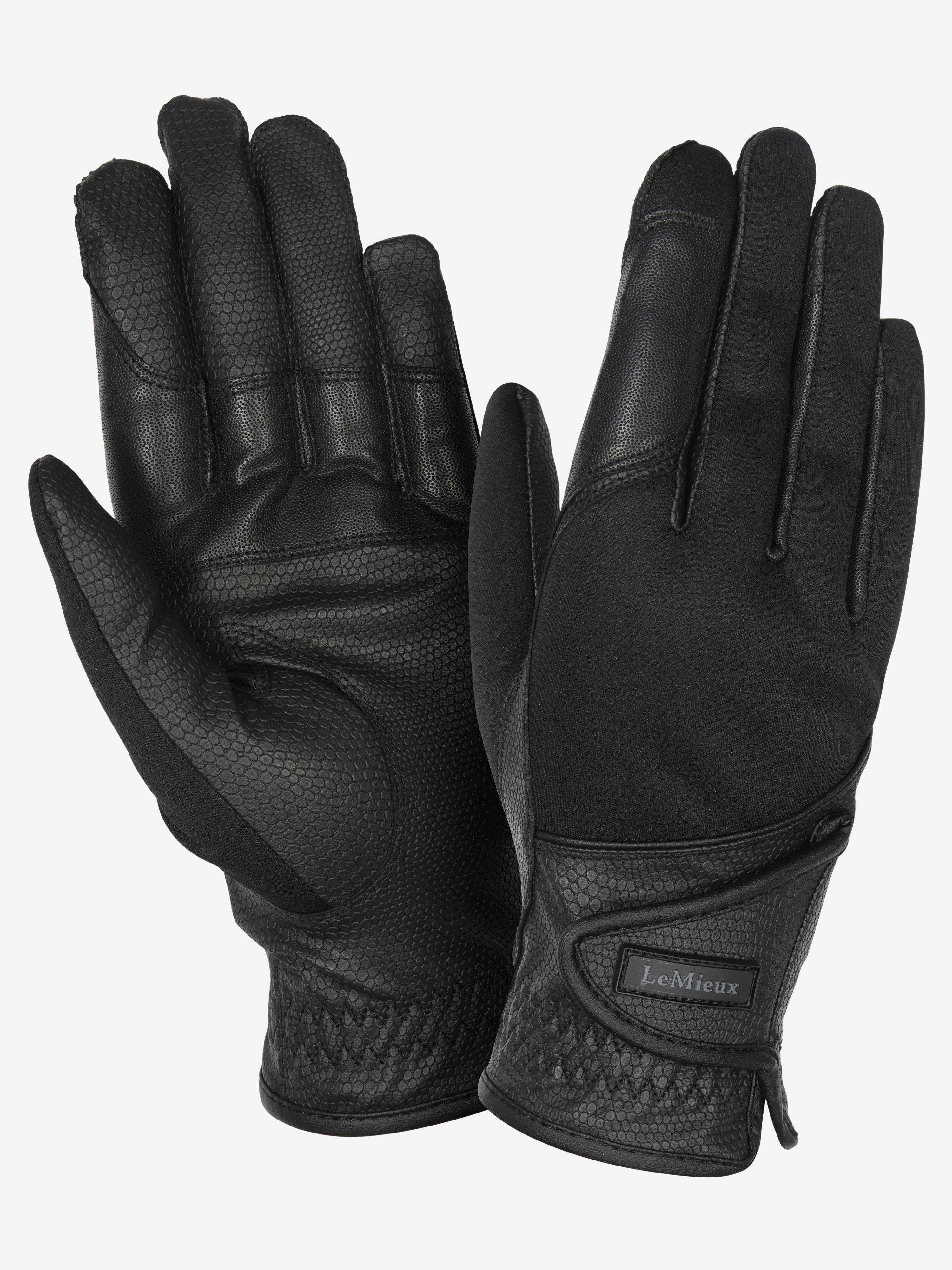 Hybrid Riding Gloves Black Collections