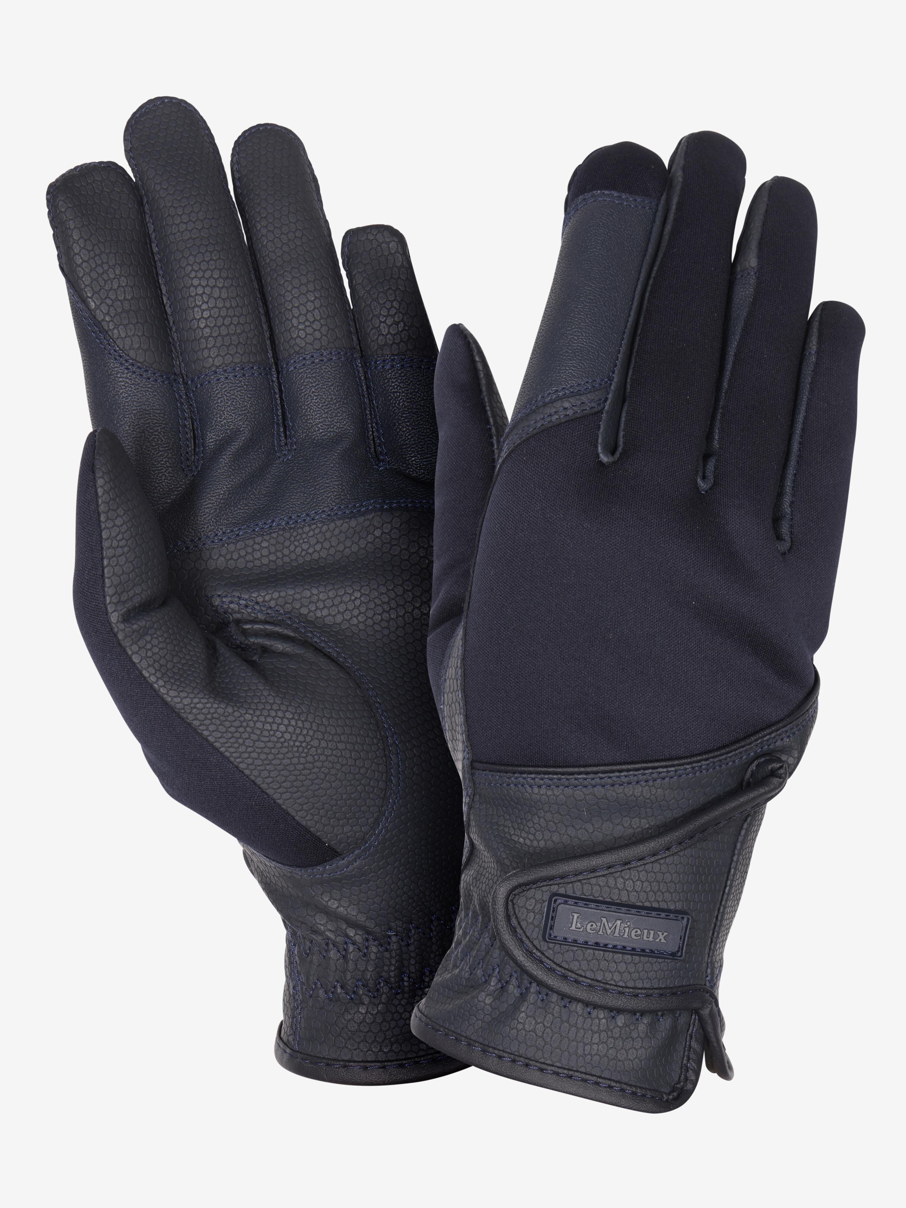 Hybrid Riding Gloves Navy Collections
