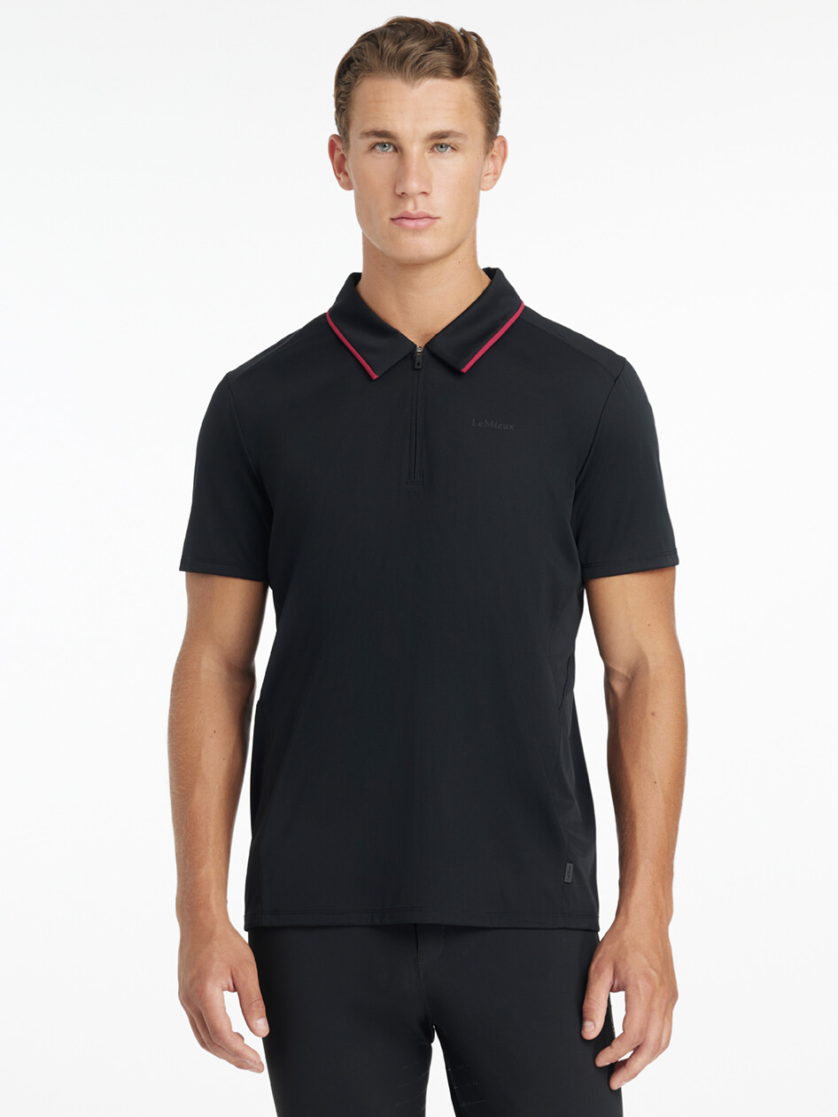 Mens Performance Polo Black Outlet