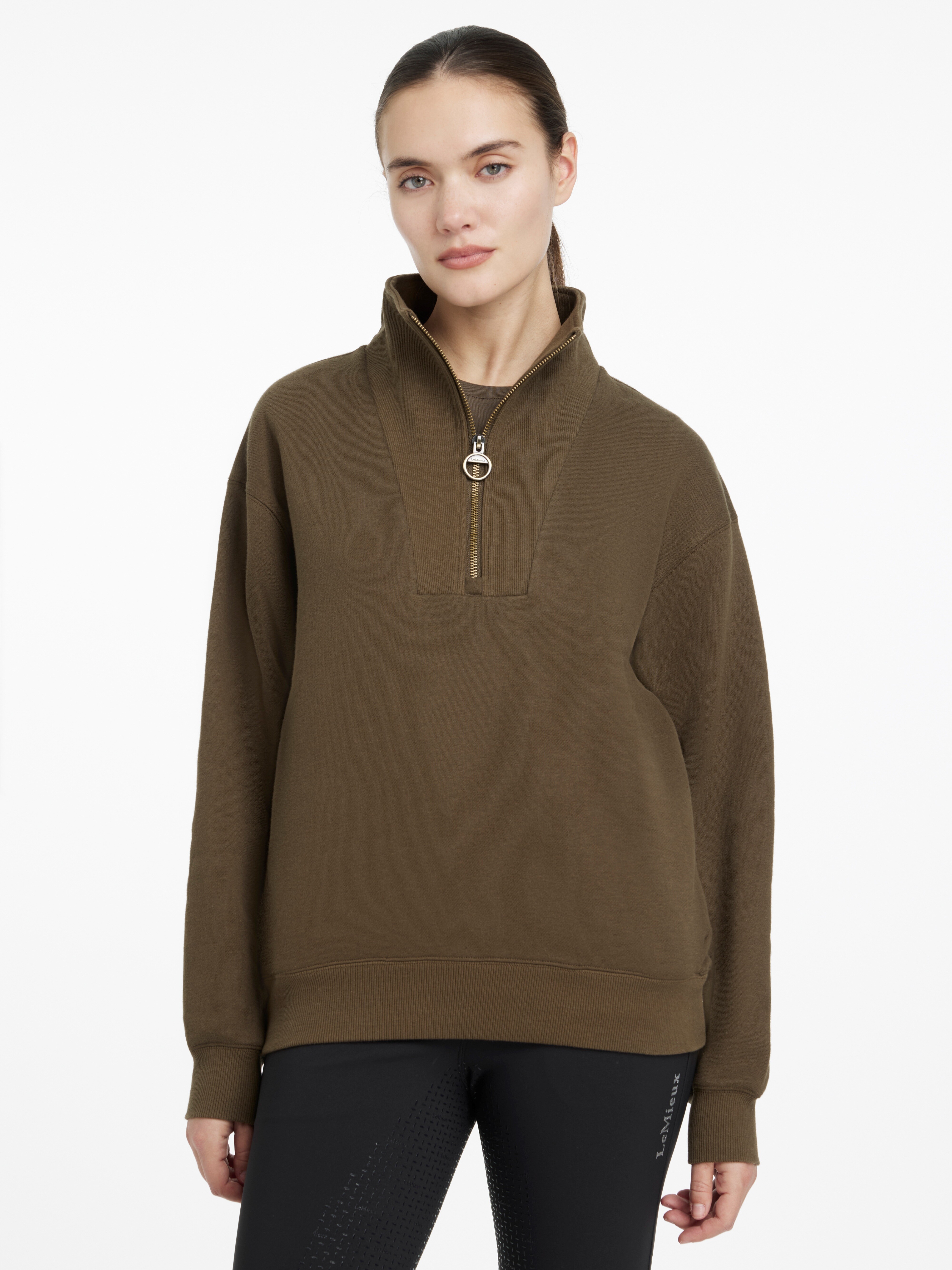 Keira Quarter Neck Sweat Alpine Clothing