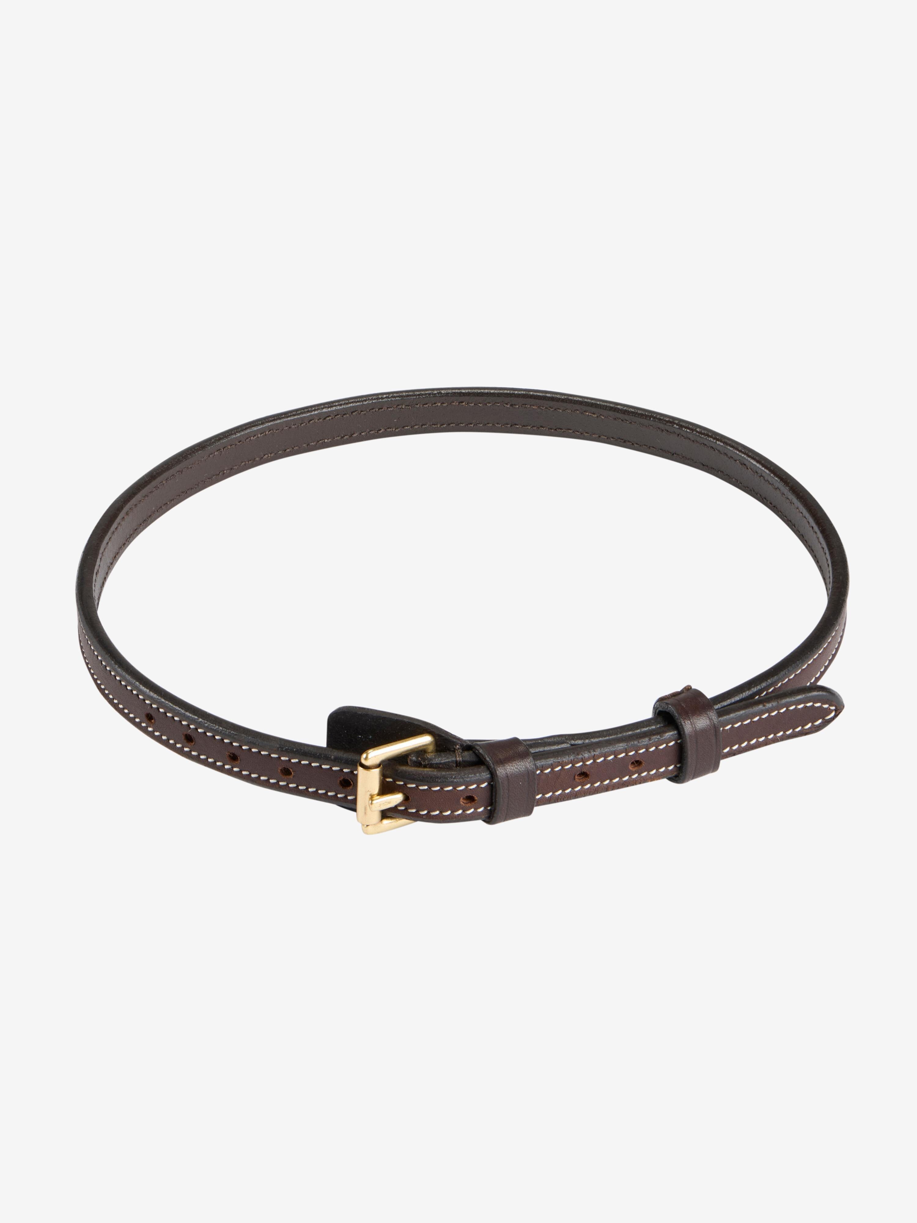 Kudos Oiled Flash Strap Brown/Brass Horse