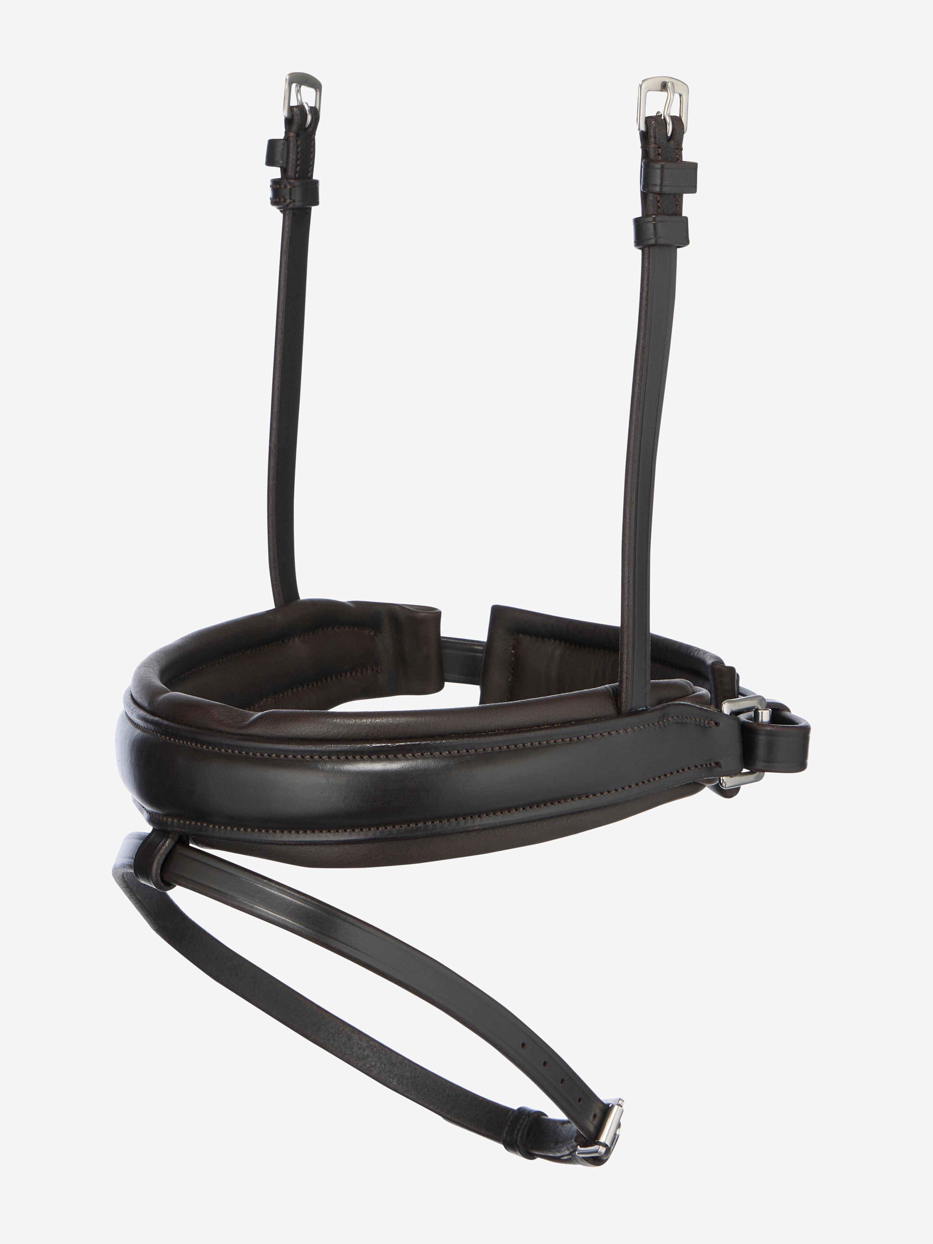 Kudos Classic Dressage Flash Noseband Brown/Silver Horse