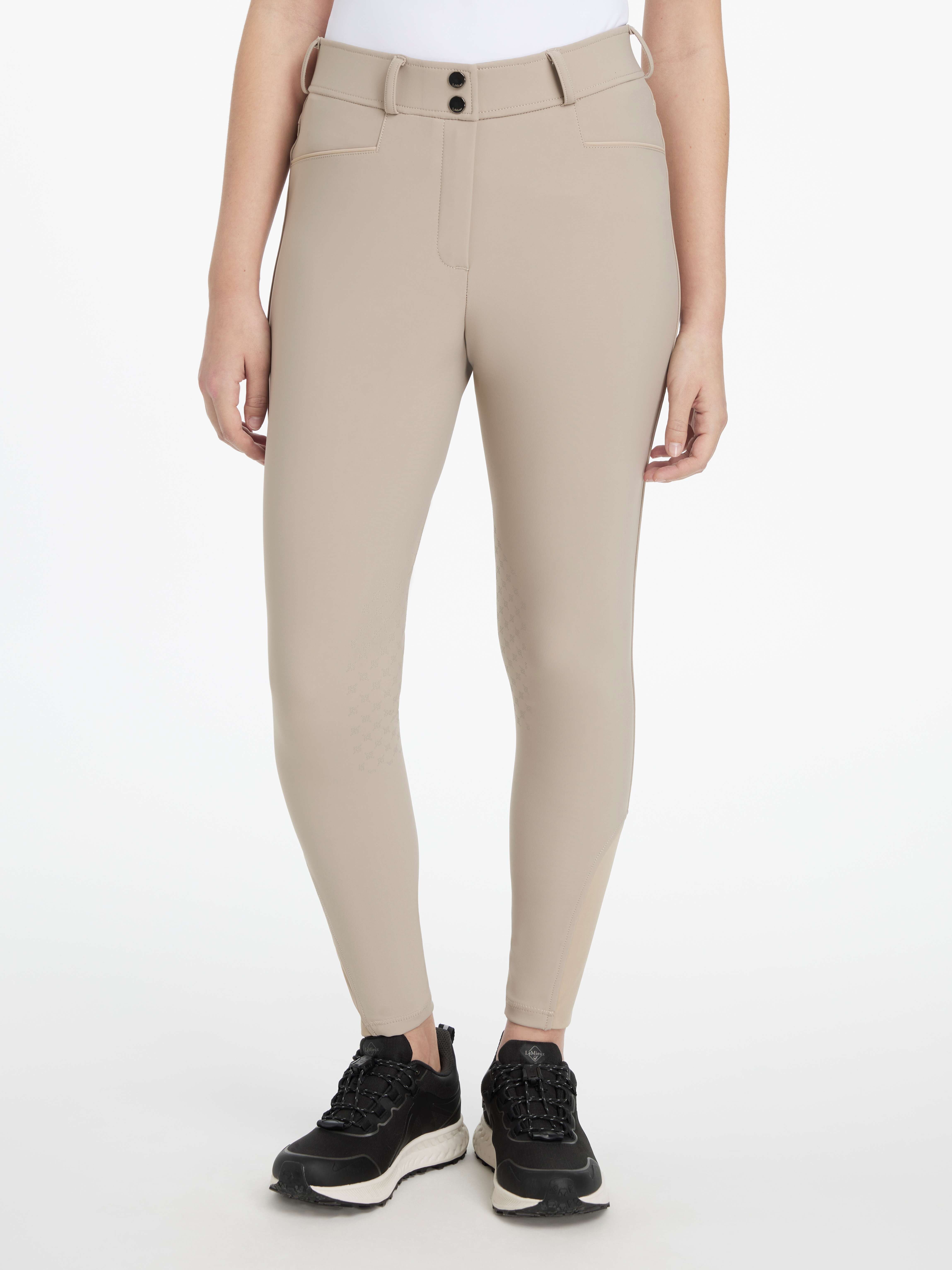 Isabelle Knee Grip Breeches Almond Clothing