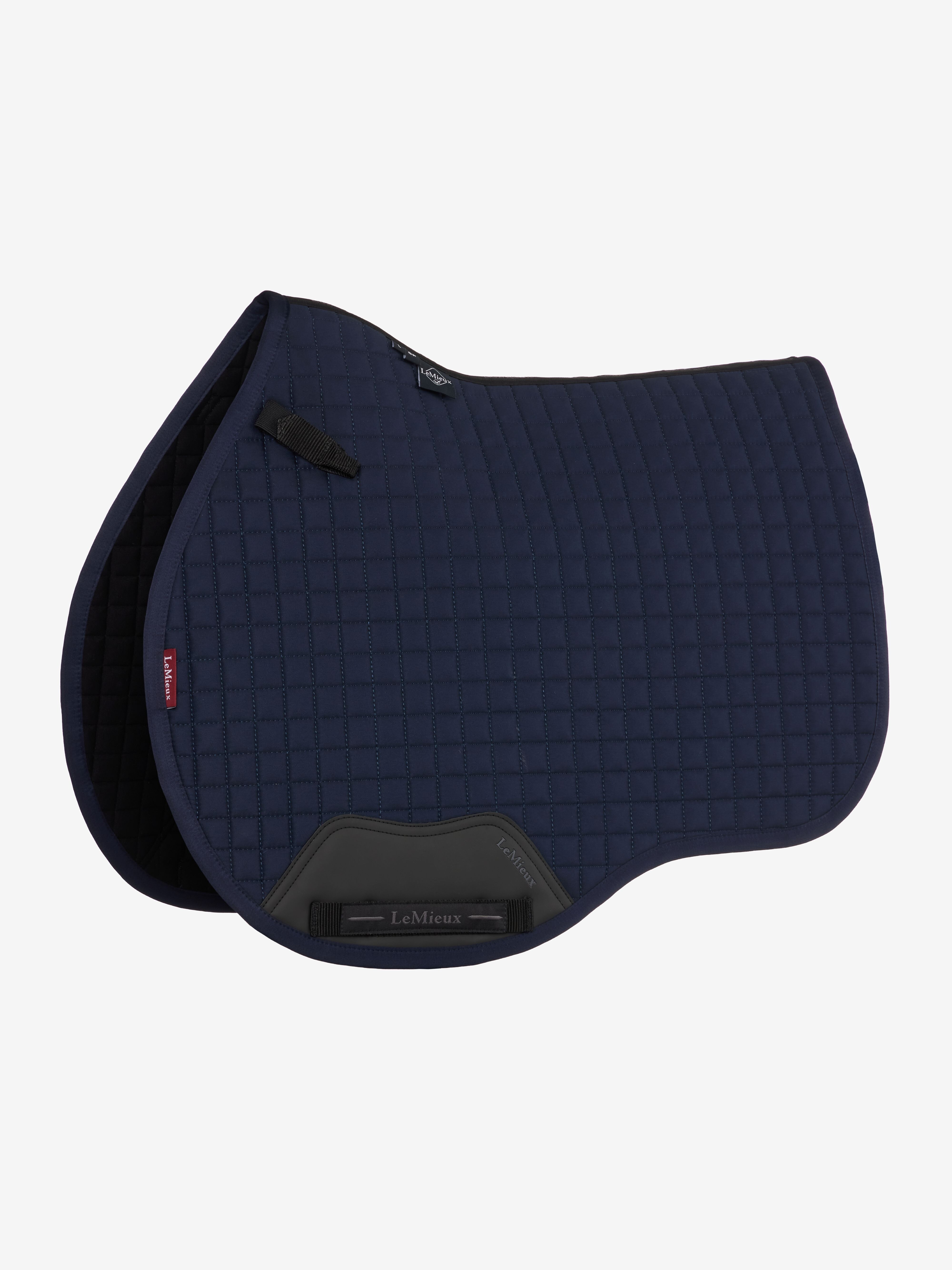 Tapis de selle Square mixte en coton Navy Tapis de selle