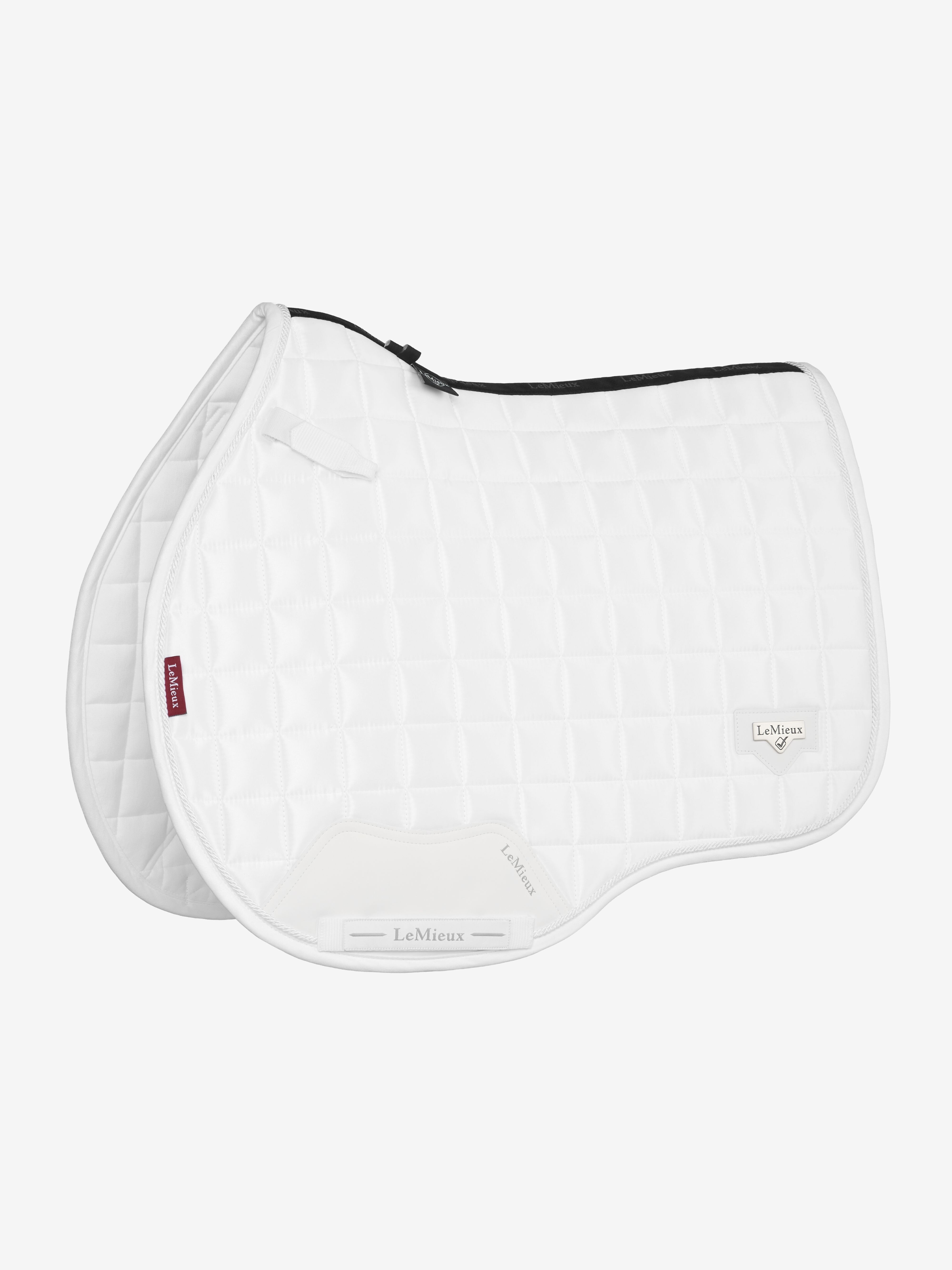 Loire Classic GP Square White Saddle Pads